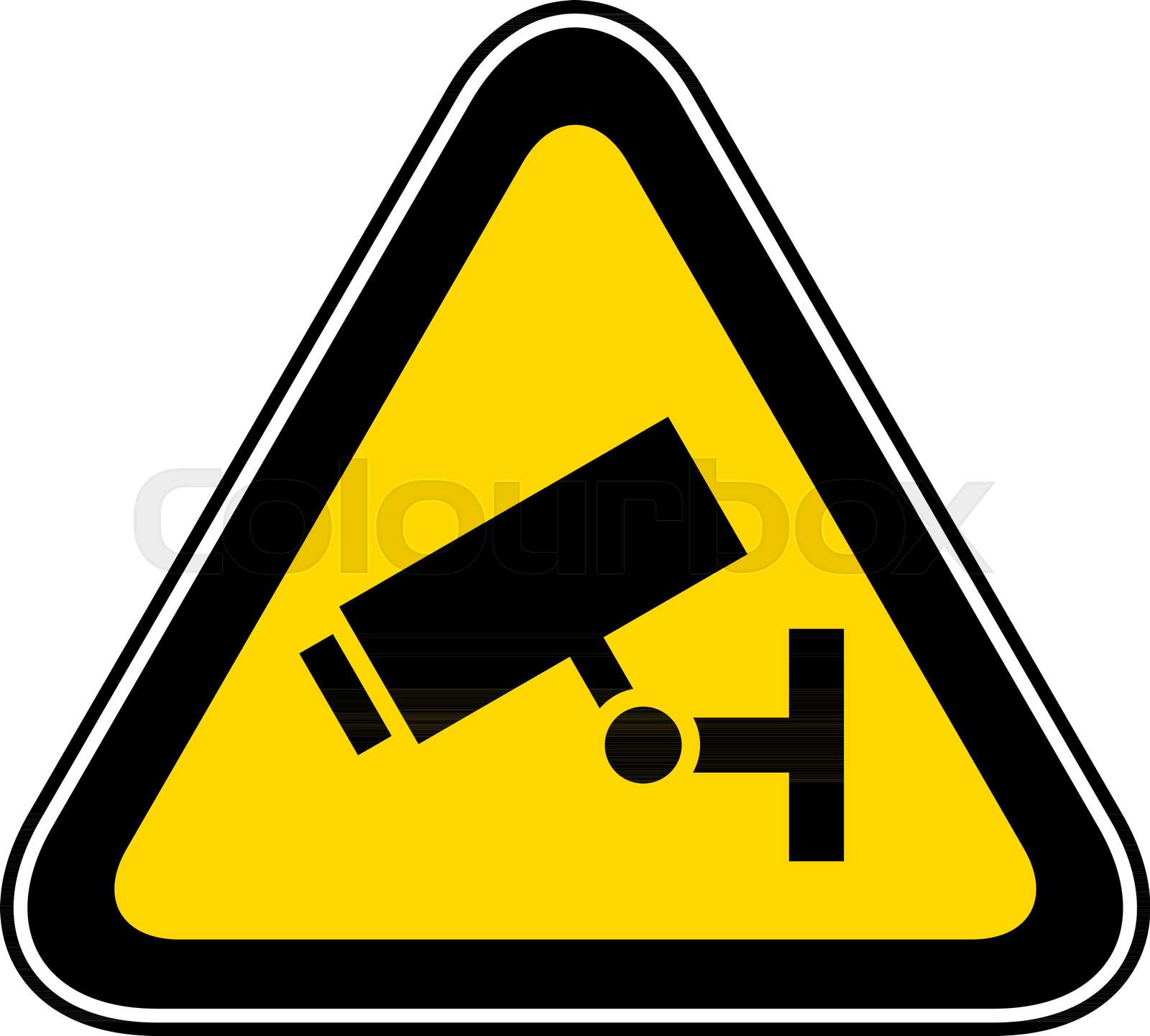 gefahr, icon, vigilance | Stock-Vektor | Colourbox