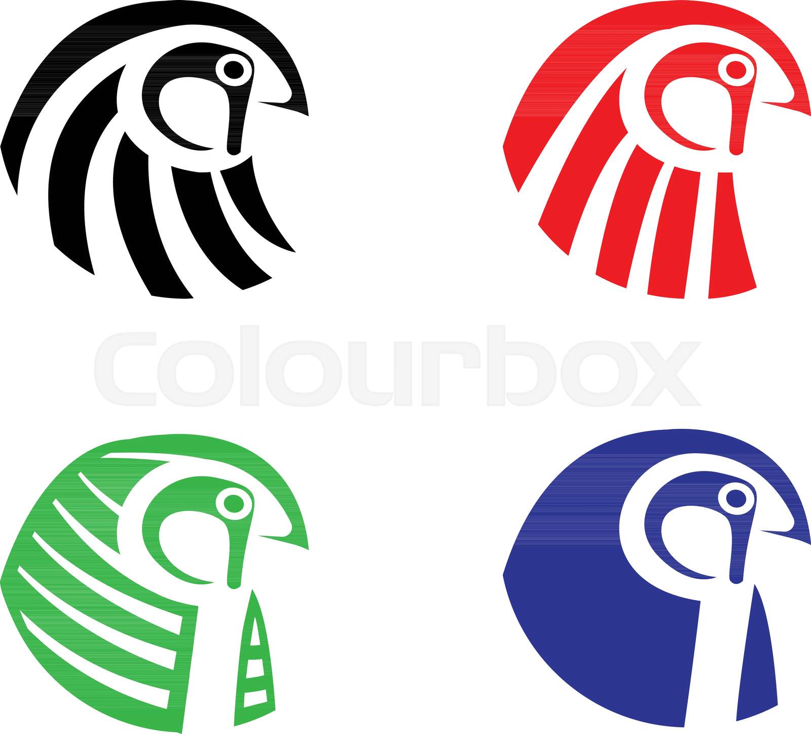 Ra, god of the sun icons and logo in vector design | Stock vector ...