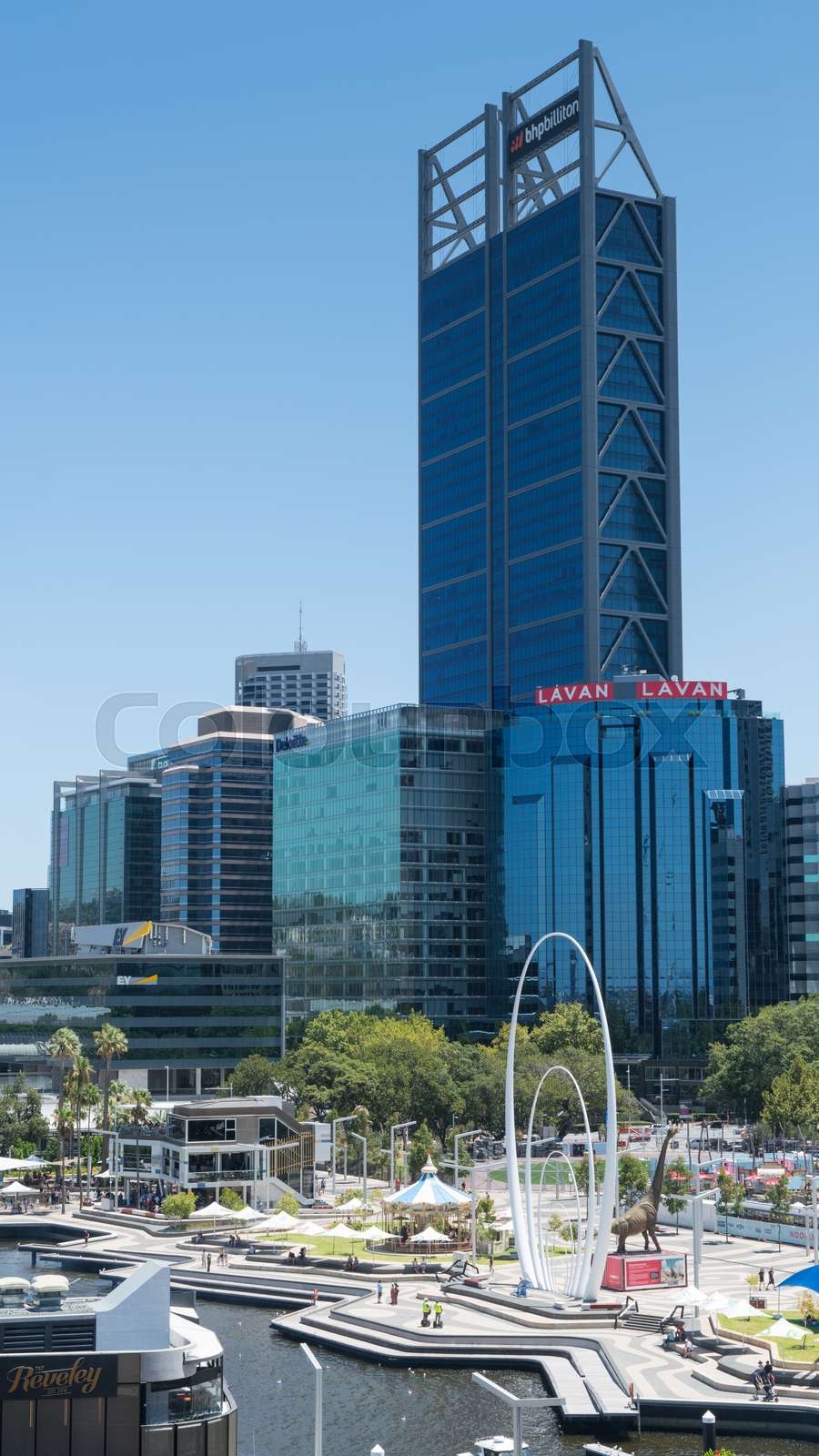 City center of Perth, Australia | Stock image | Colourbox