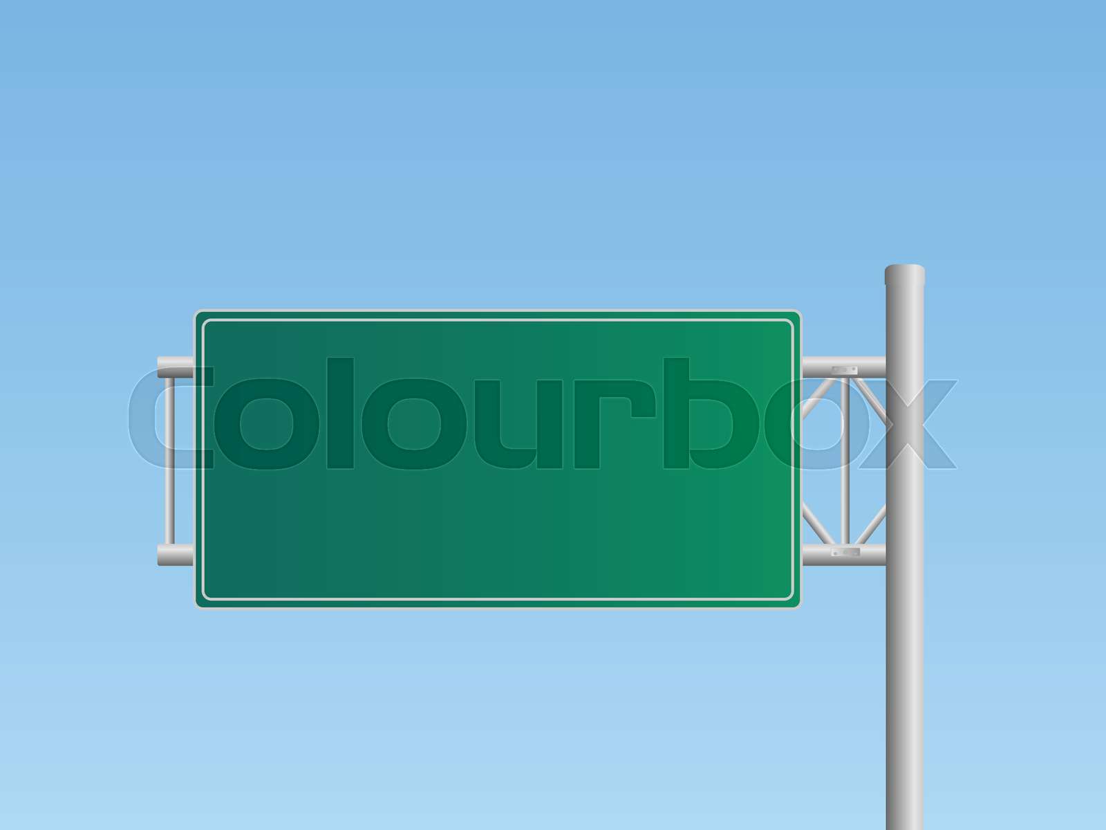 Highway Sign | Stock vector | Colourbox
