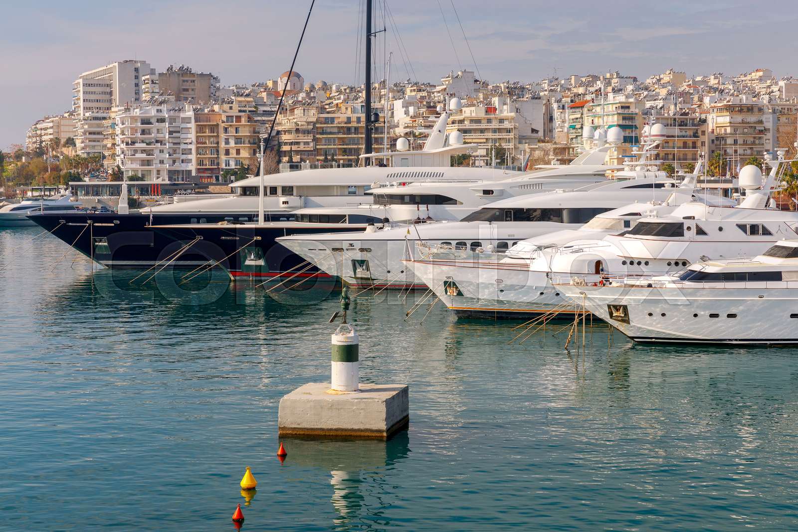 Athens. Port Piraeus. | Stock image | Colourbox