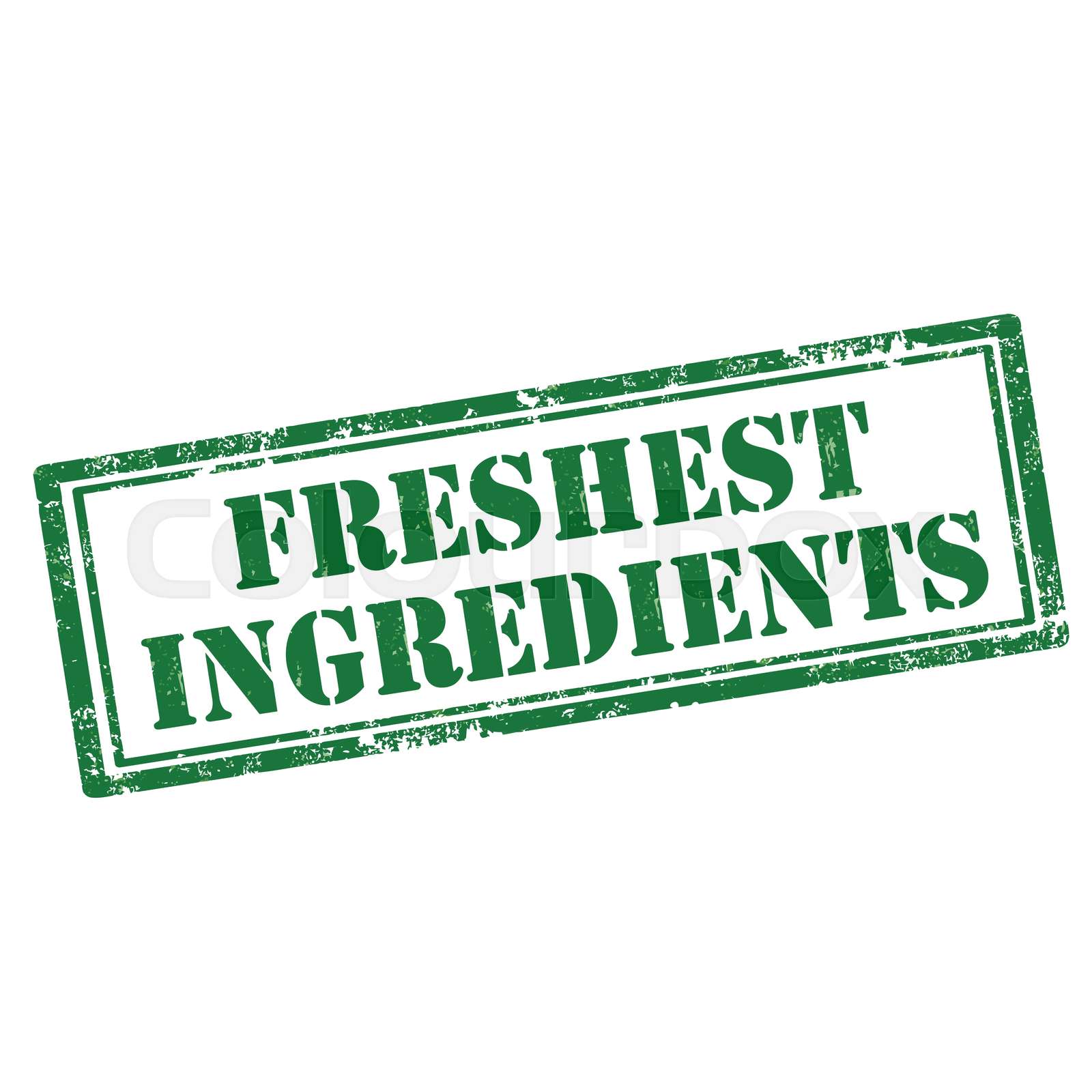 Freshest Ingredients-stamp | Stock vector | Colourbox