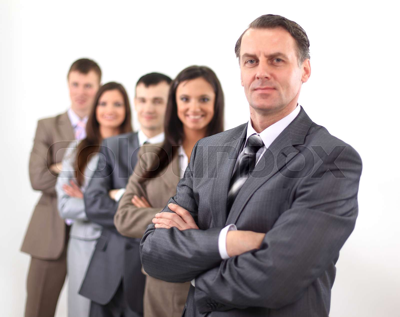 professional business team.photo in full growth | Stock image | Colourbox