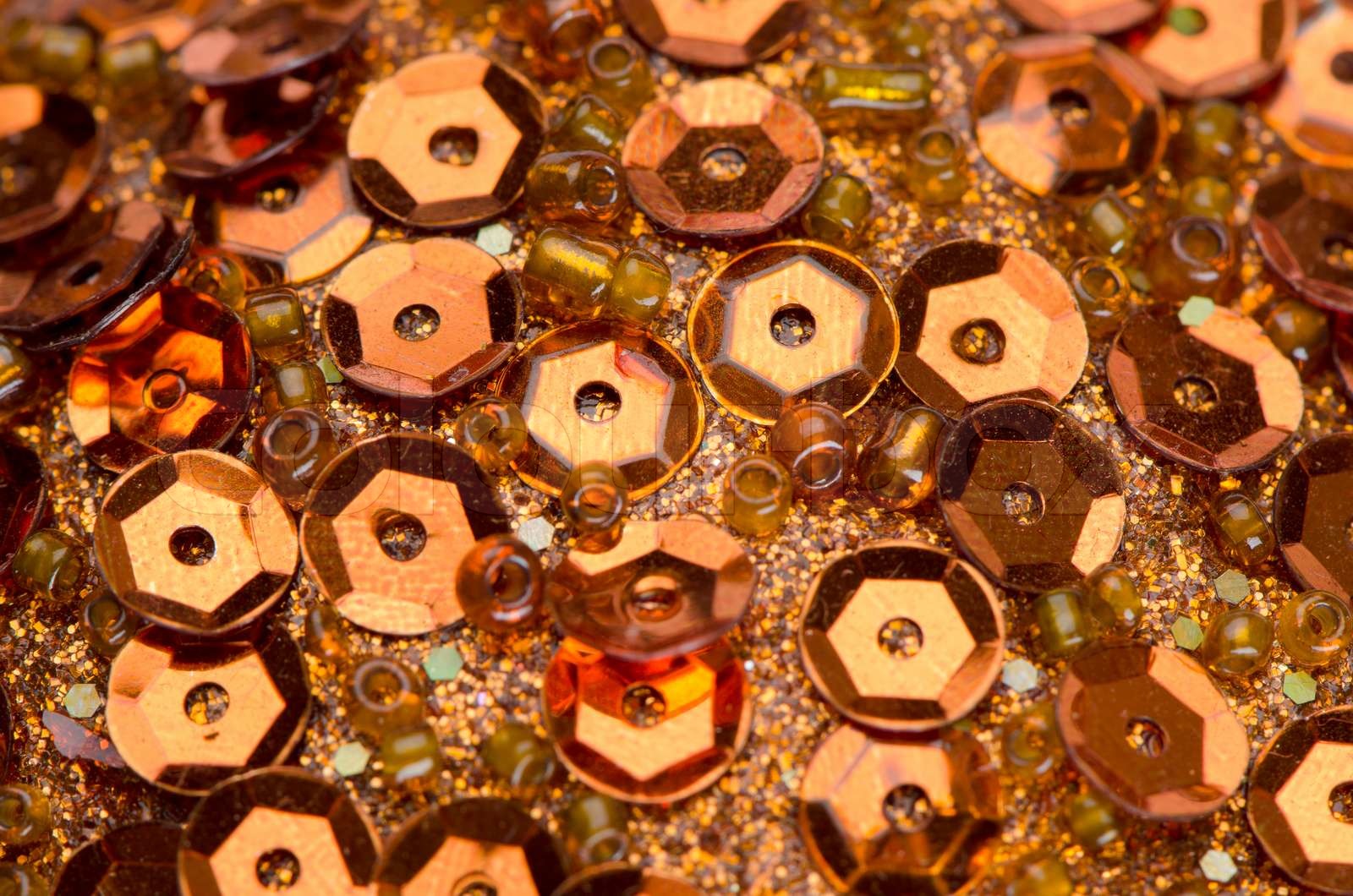 Fabric texture with spangles | Stock image | Colourbox