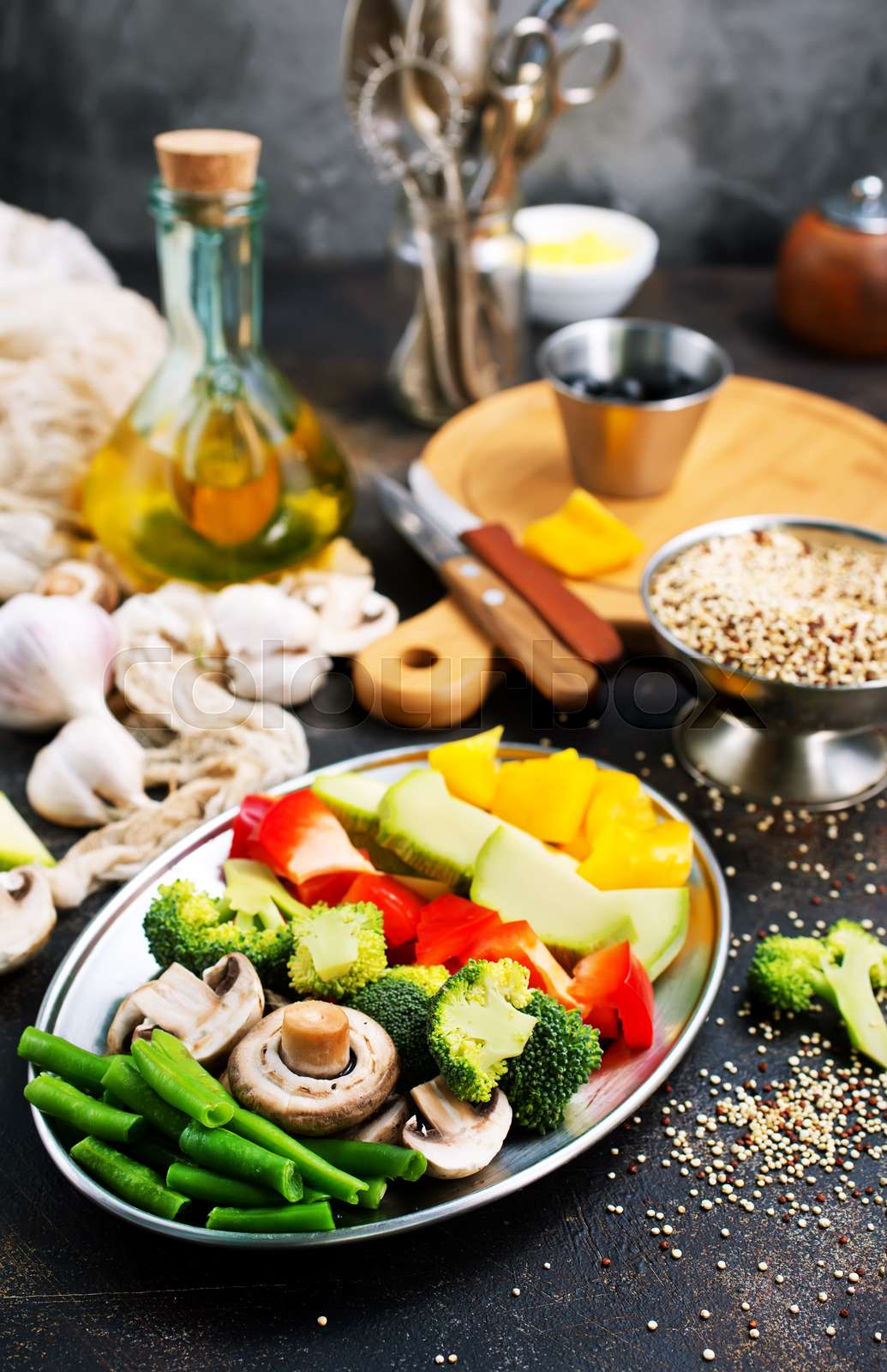 vegetables and mushrooms | Stock image | Colourbox