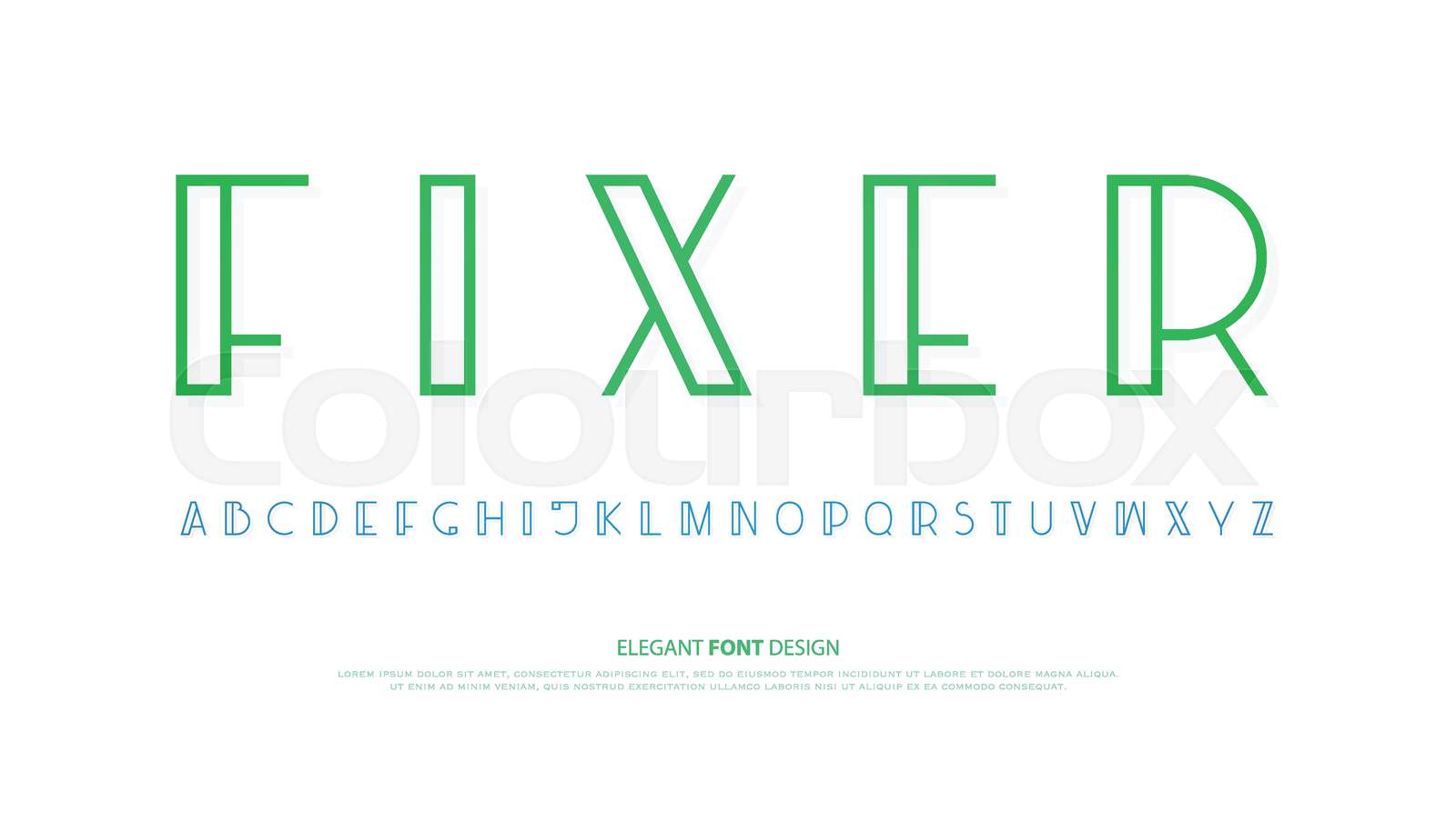 fixer | Stock vector | Colourbox