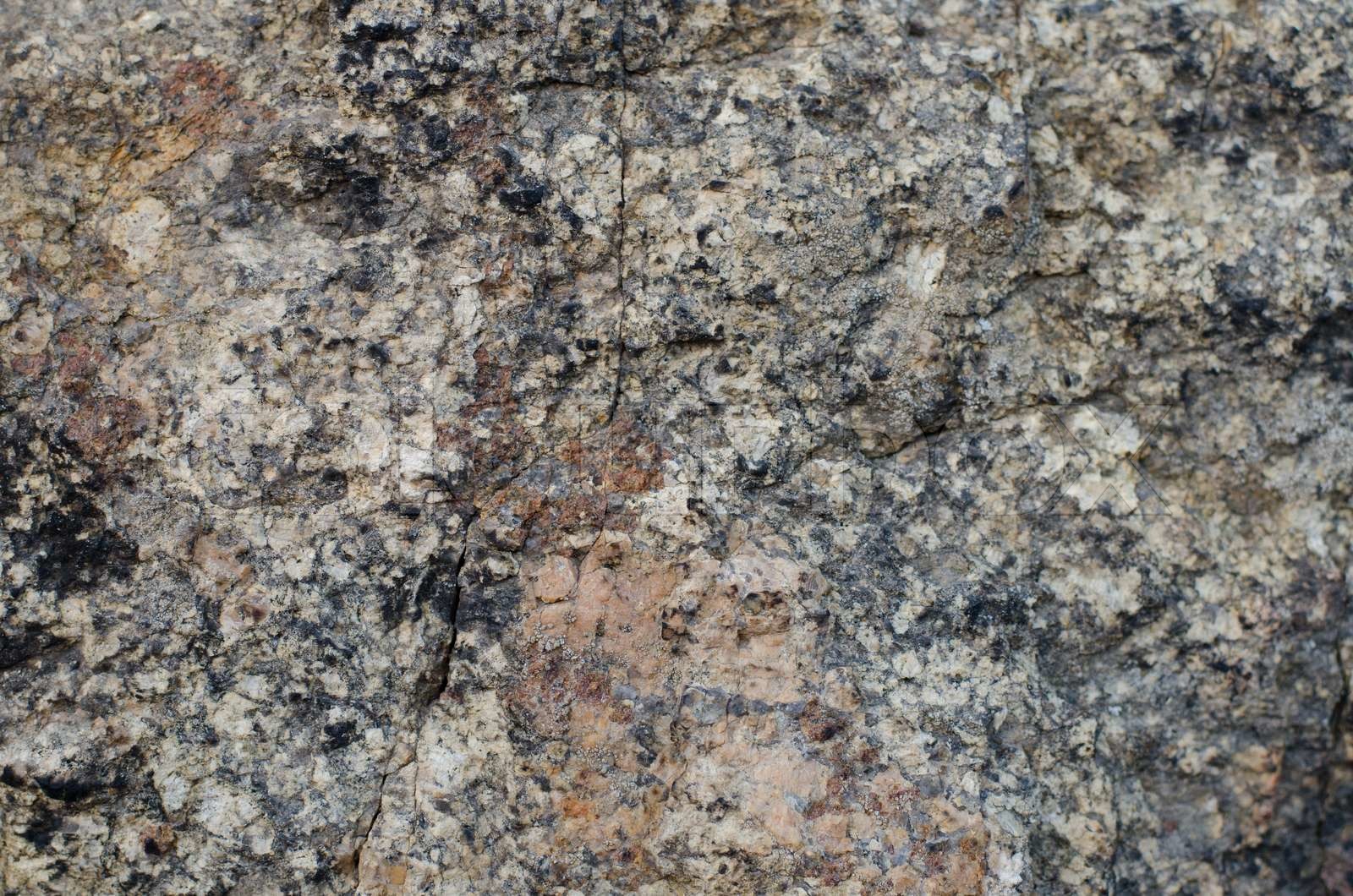 Structure of a stone a granite | Stock image | Colourbox