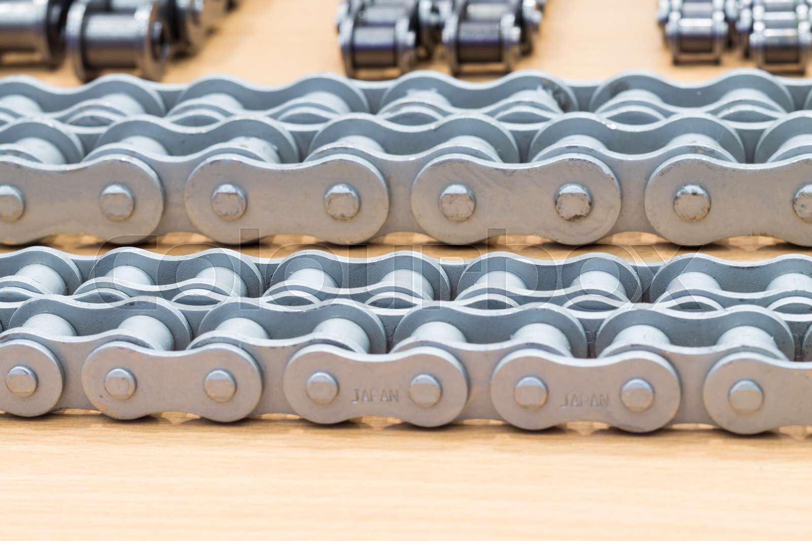 The industrial chains for machine | Stock image | Colourbox