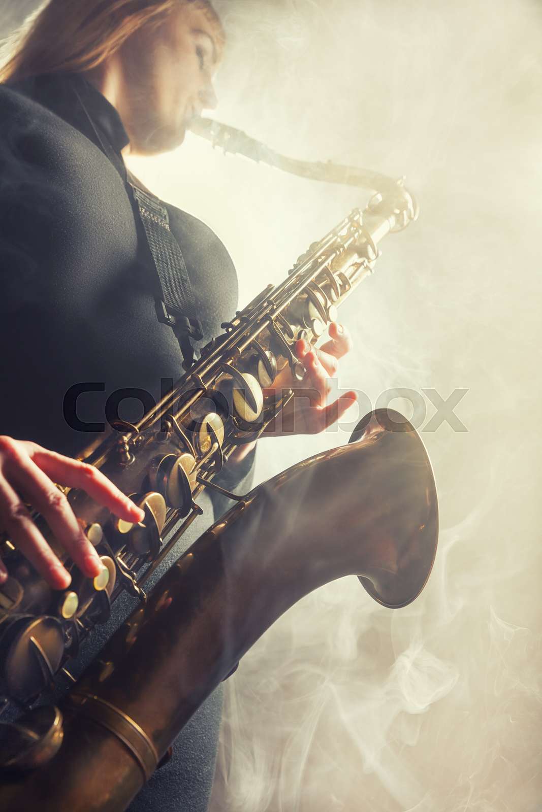 Saxophone | Stock image | Colourbox