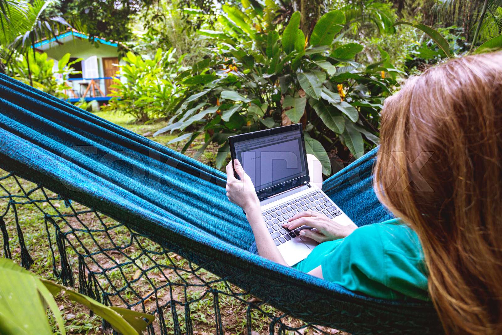 Work on vacation | Stock image | Colourbox