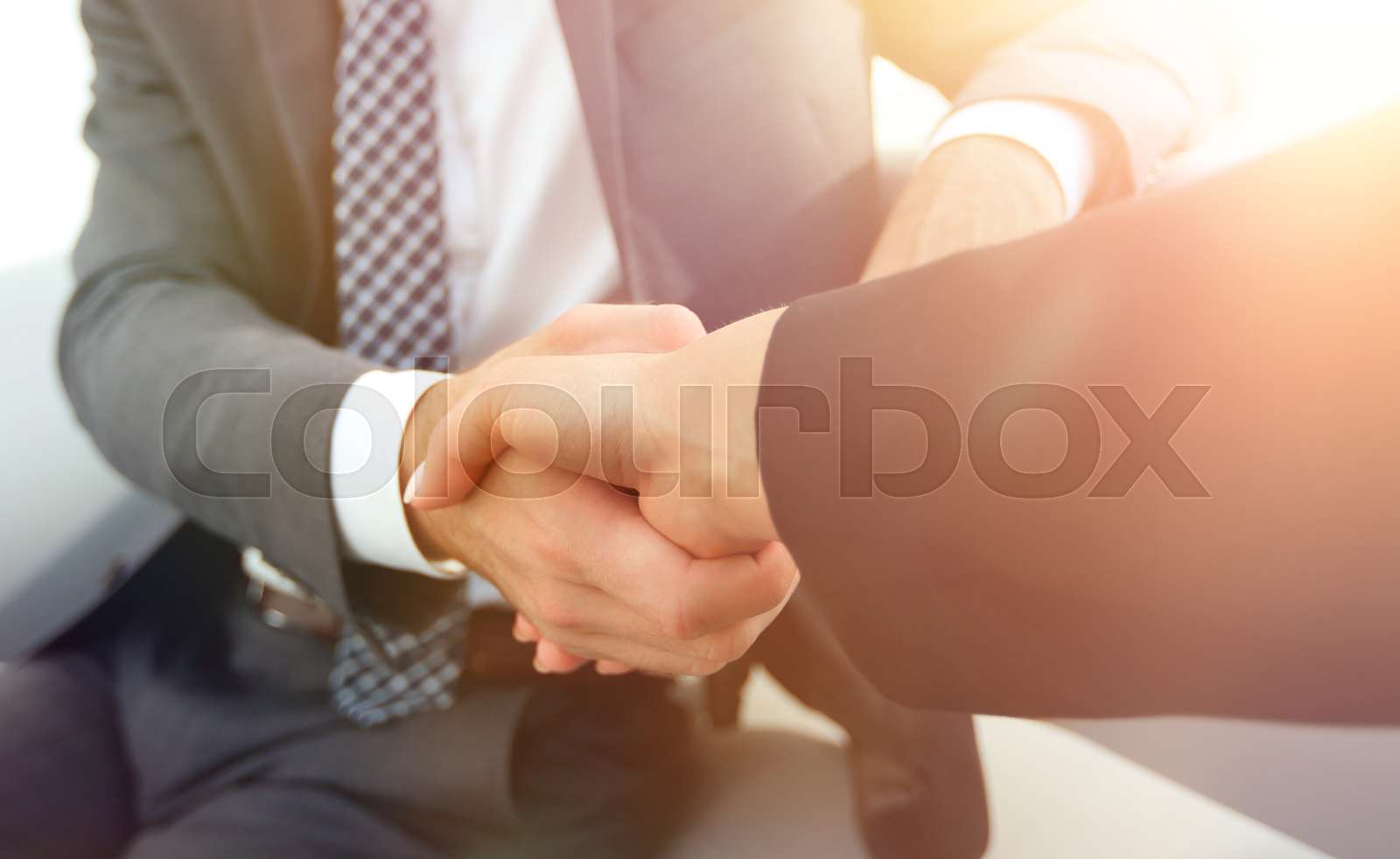 Business handshake ,congratulations or Partnership concept. | Stock ...