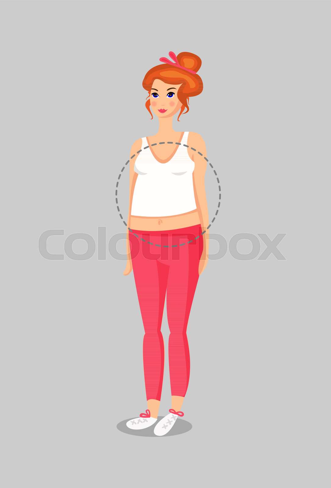 Set of Female Body Shape Types. | Stock vector | Colourbox