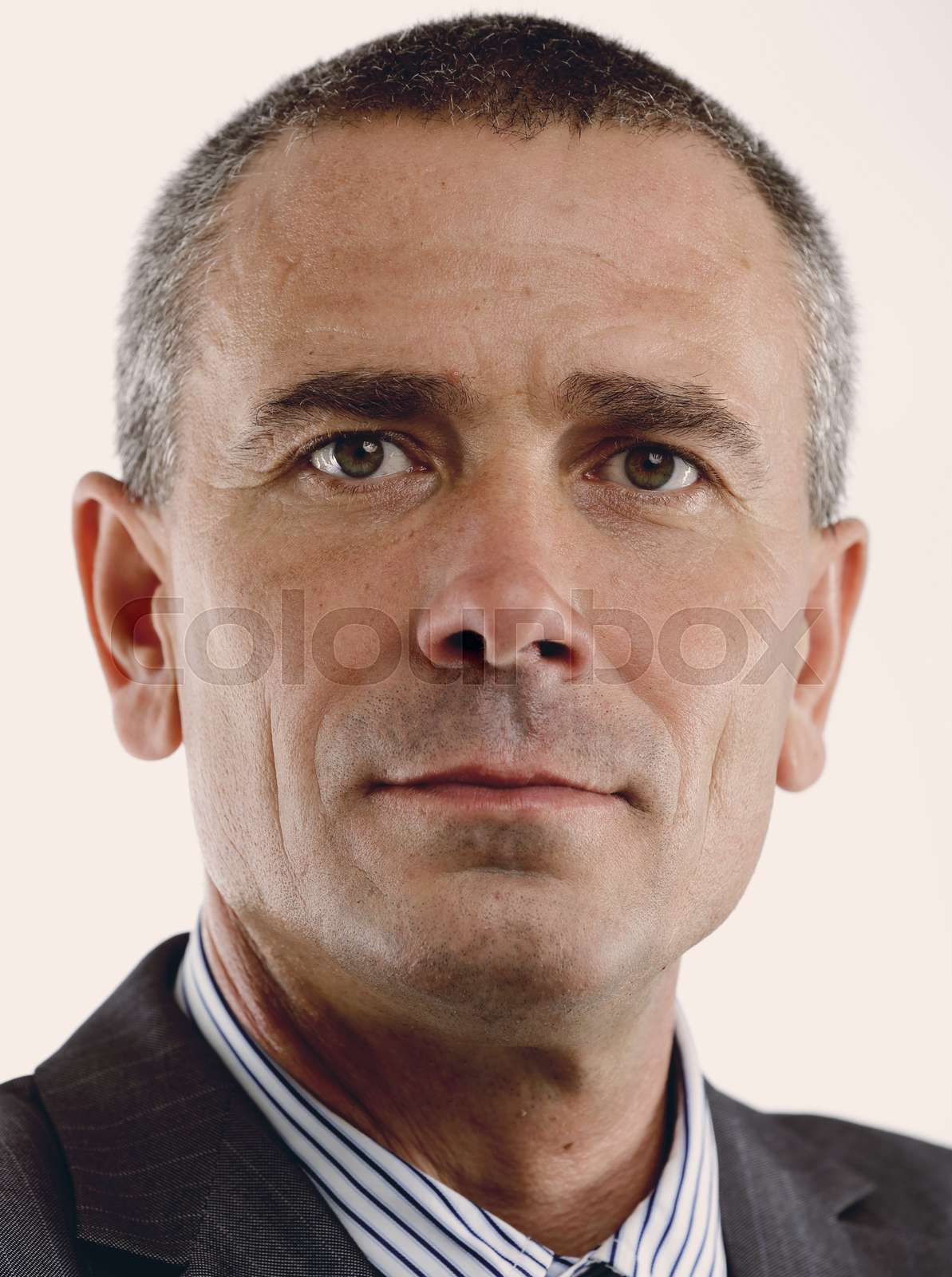 face of a successful businessman | Stock image | Colourbox