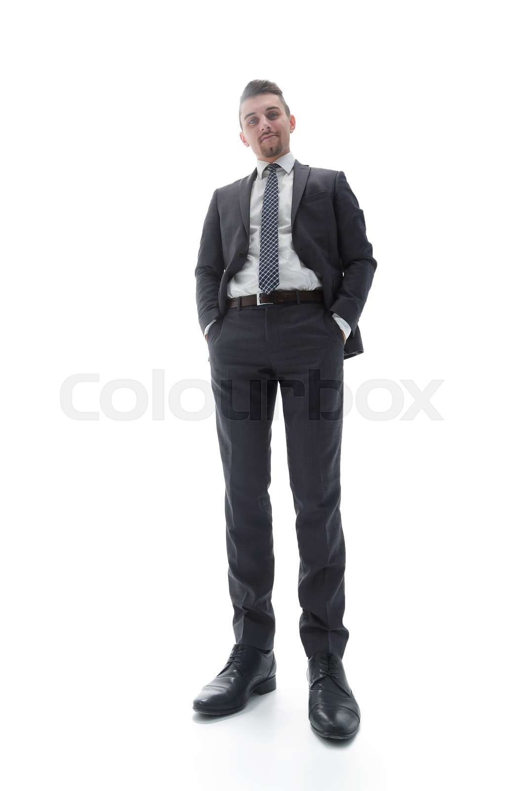 bottom view. successful businessman | Stock image | Colourbox