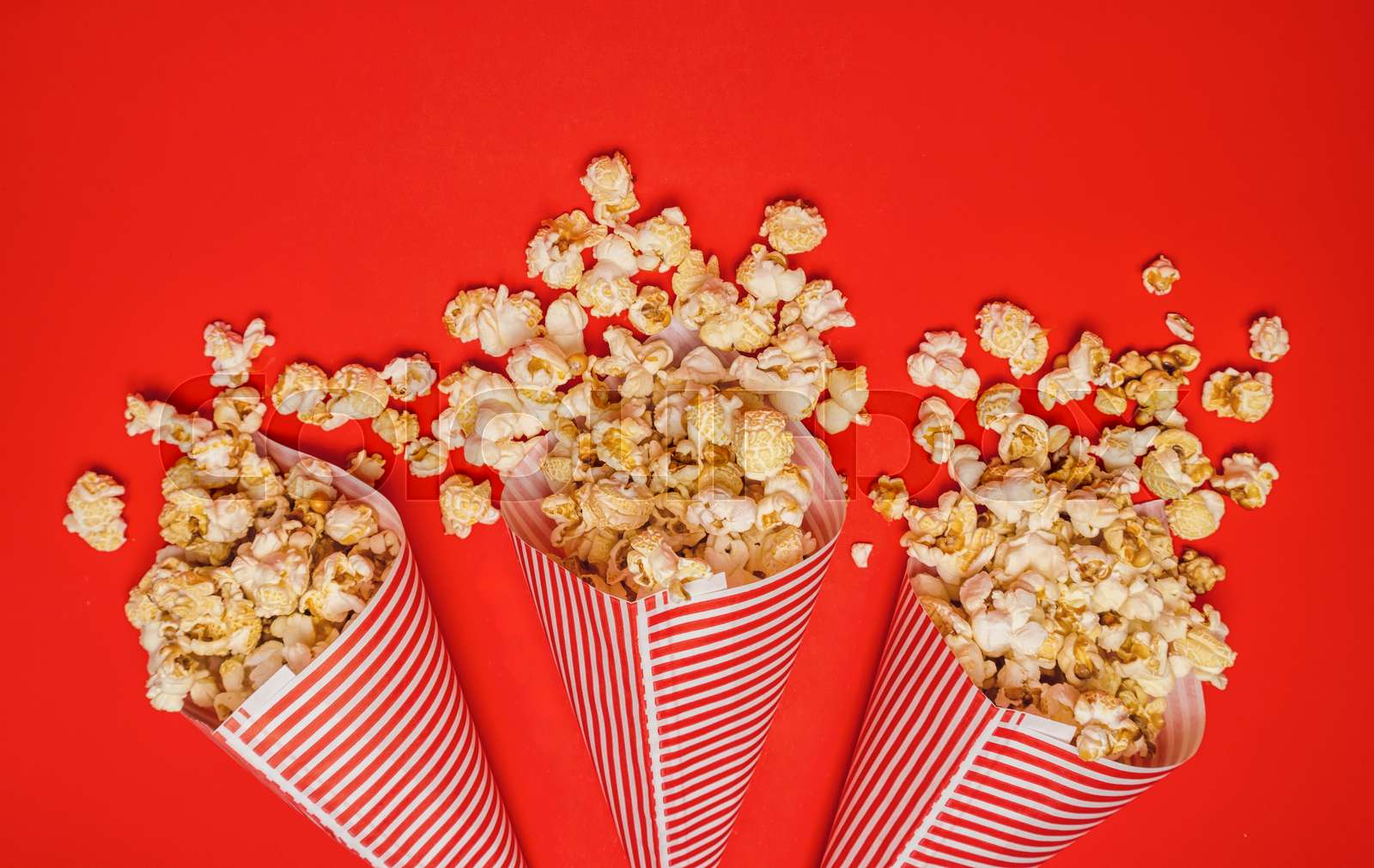 popcorn, salz, snack | Stock Bild | Colourbox