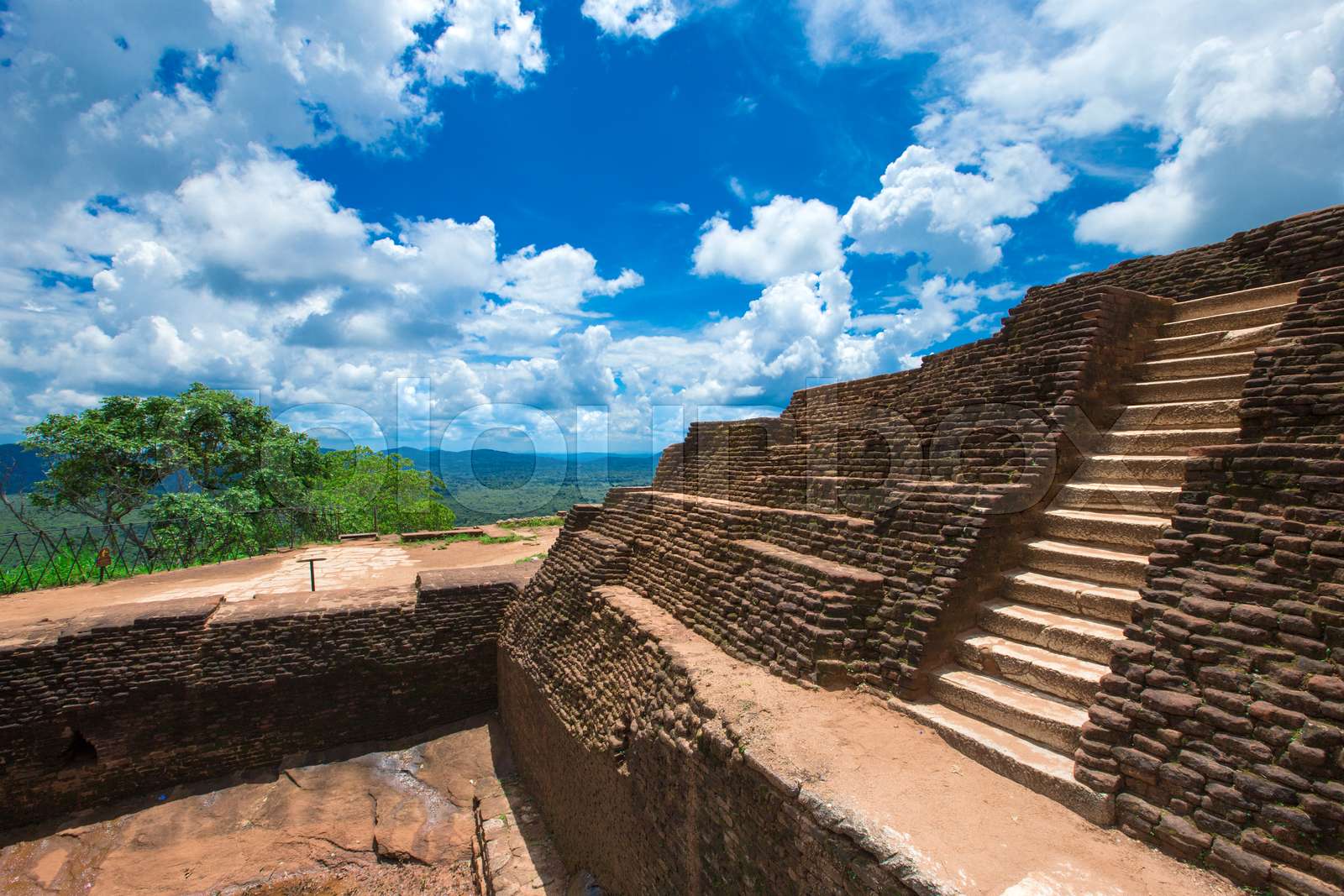 Sigiriya Lion Rock Fortress in Sri Lanka | Stock image | Colourbox
