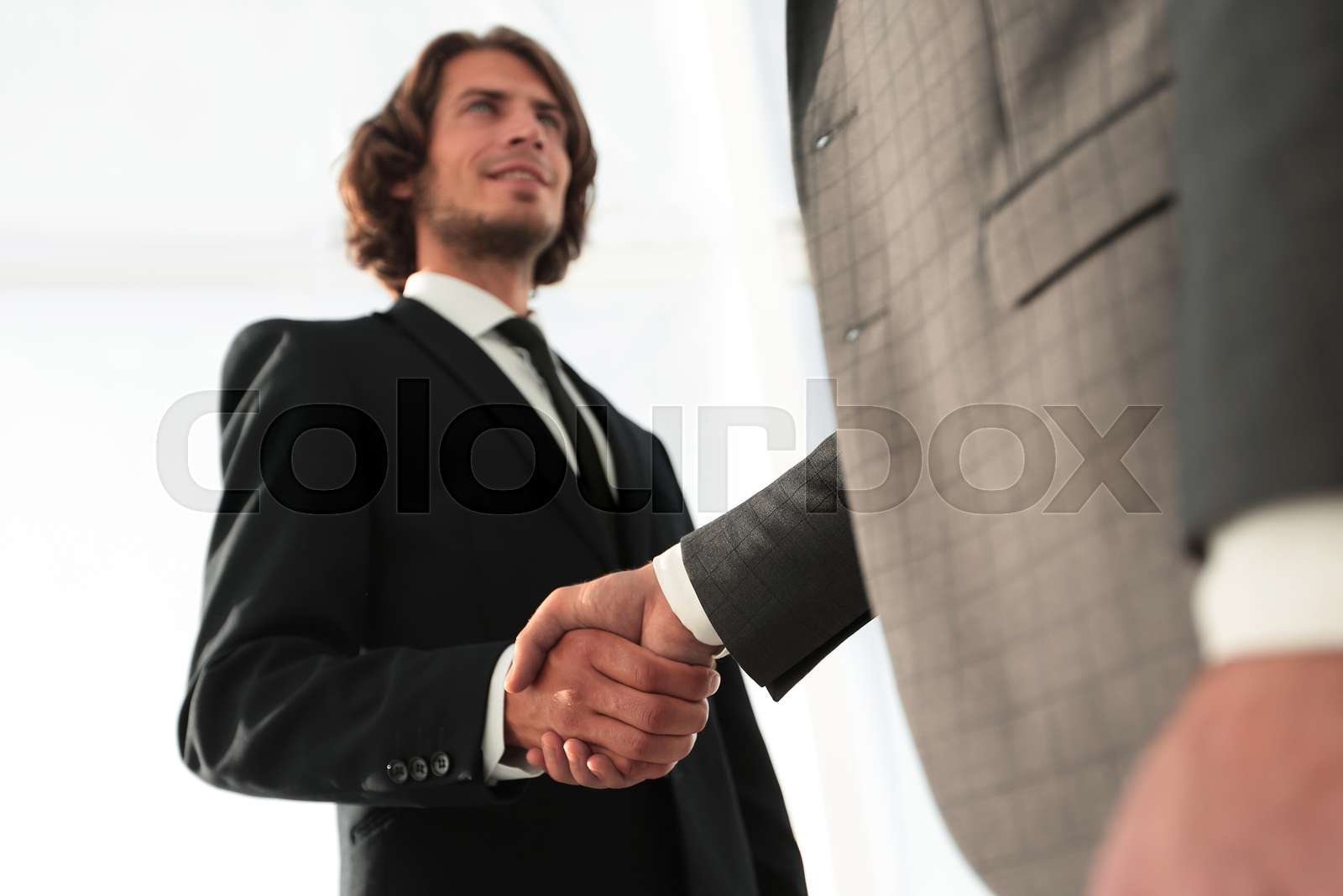 Effective negotiation with client. Business concept photo. | Stock ...