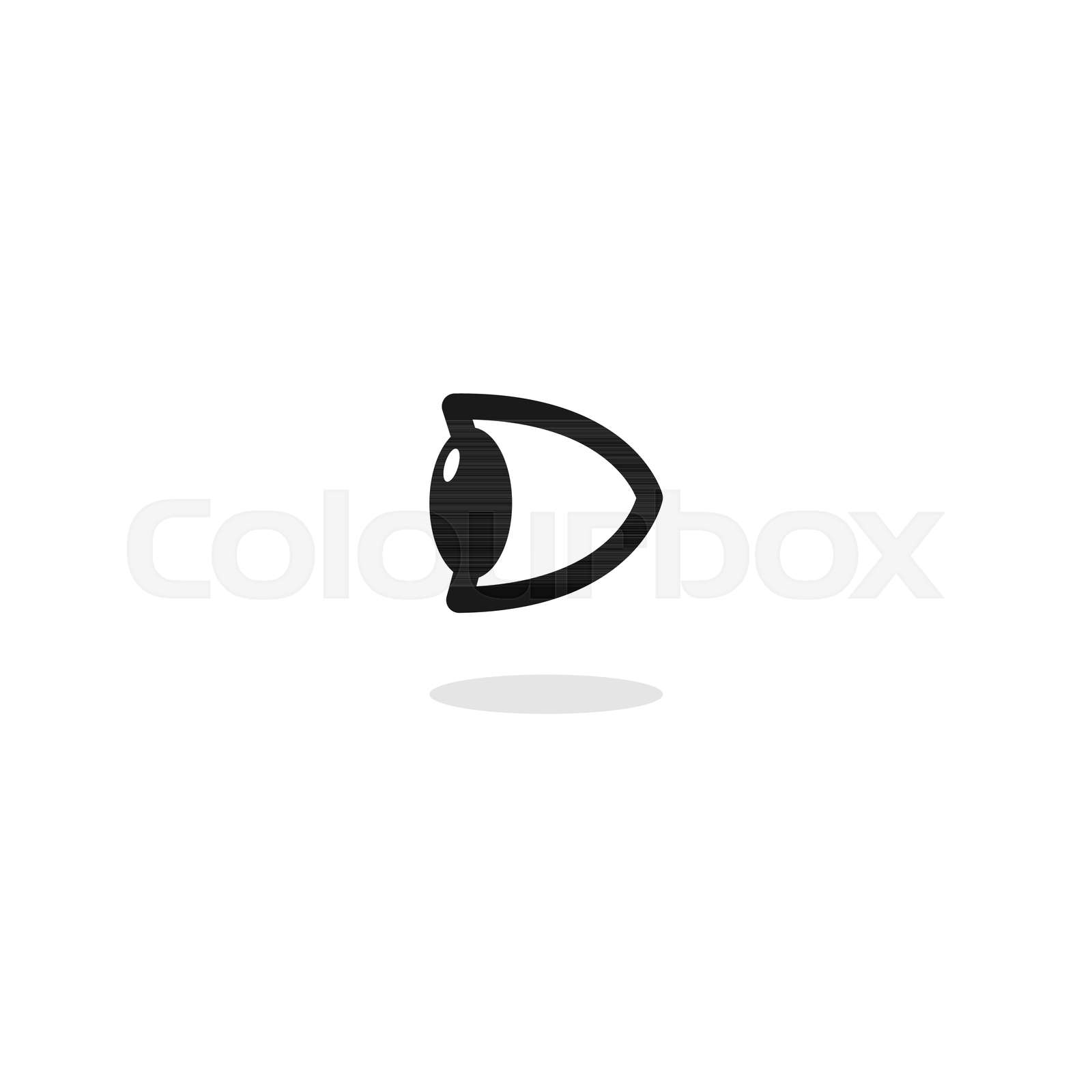 Human eye pupil icon | Stock vector | Colourbox