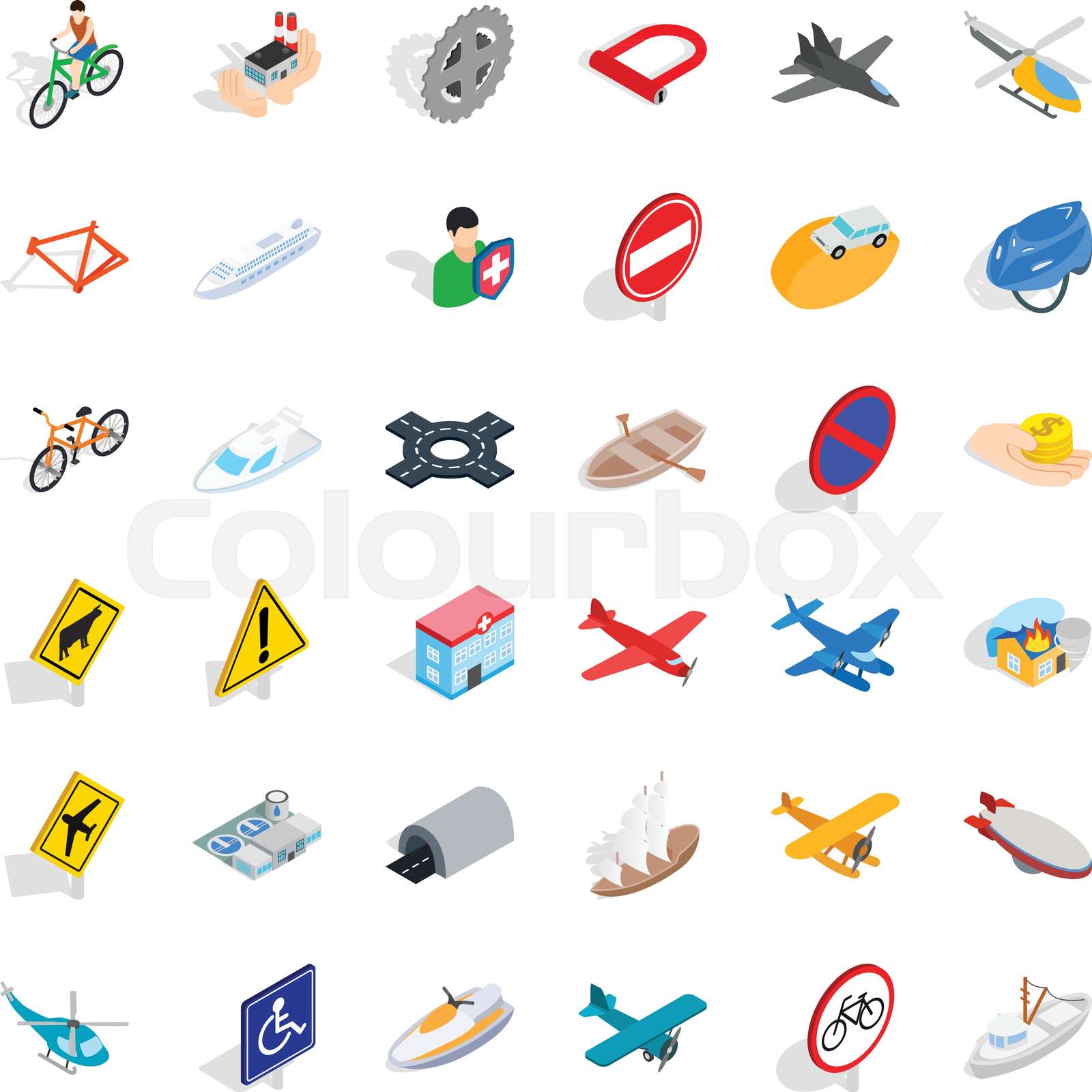 flattern, beförderung, icon | Stock-Vektor | Colourbox