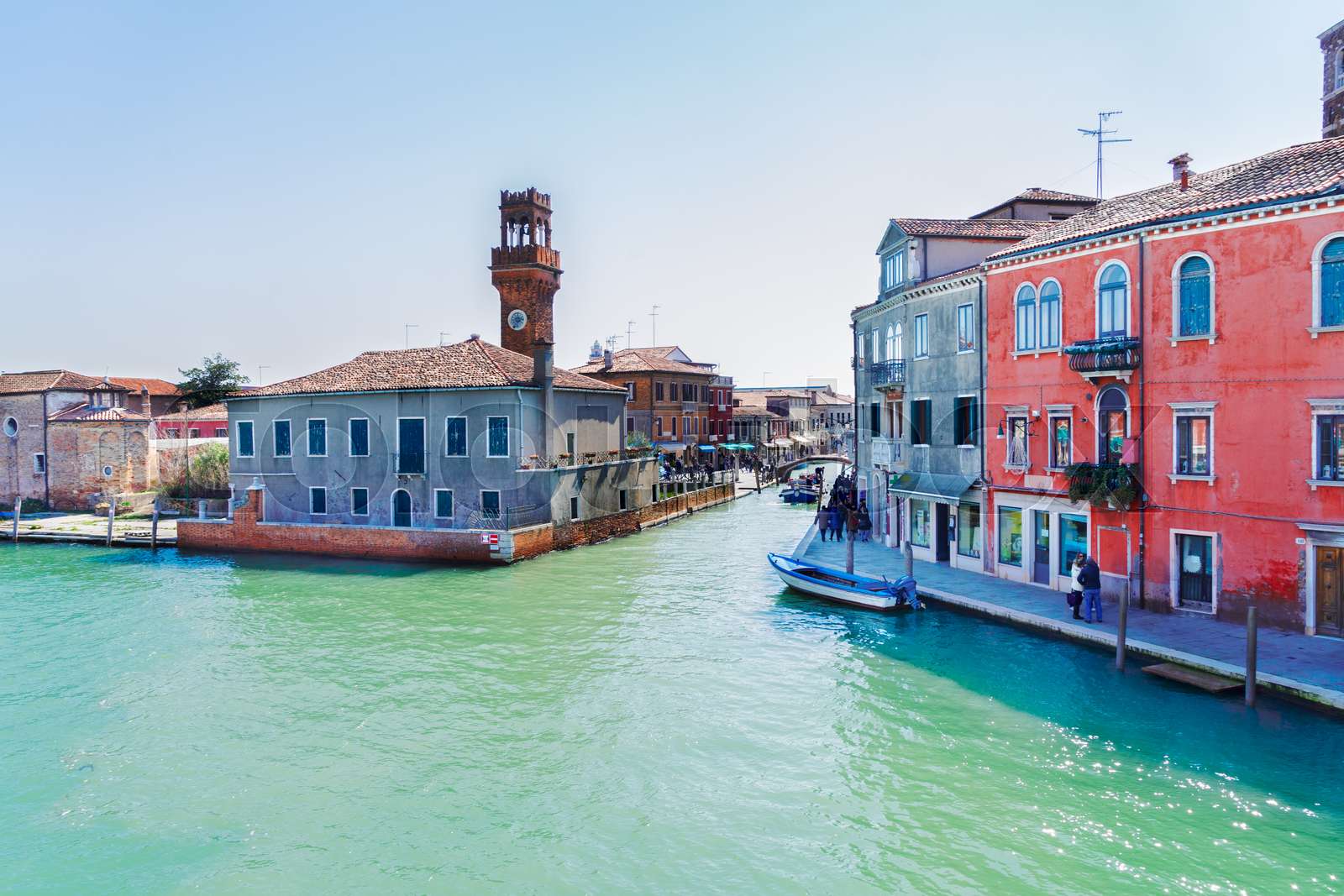 Old town of Murano, Italy | Stock image | Colourbox