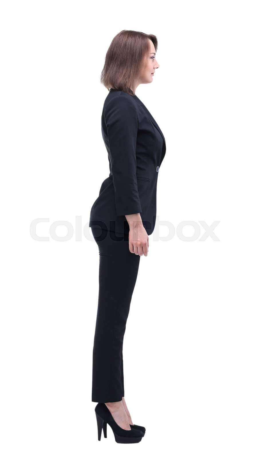 Full body portrait of a confident business woman | Stock image | Colourbox