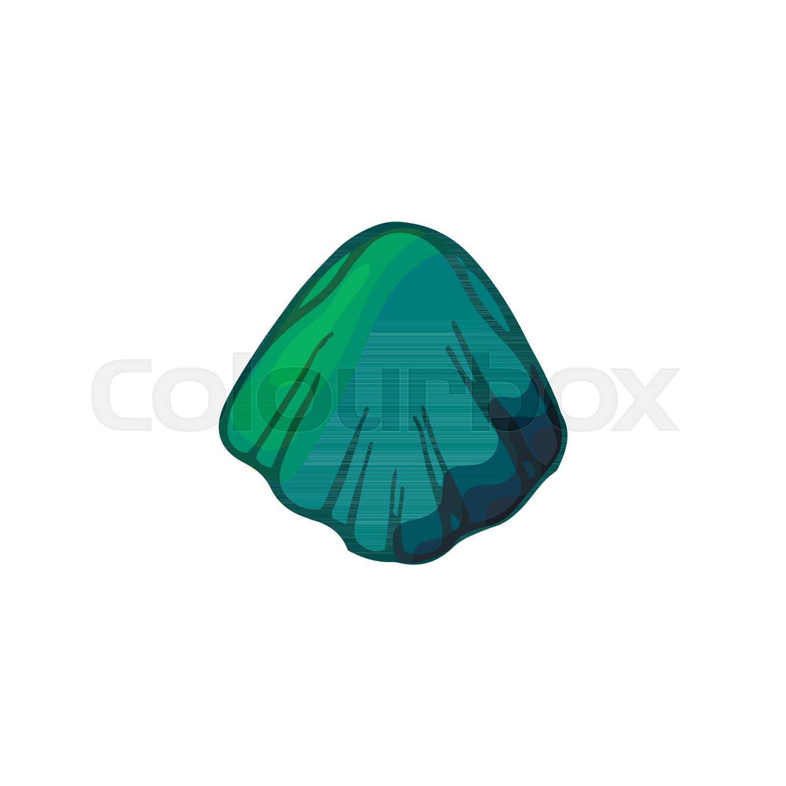 Shell icon in cartoon style. | Stock vector | Colourbox