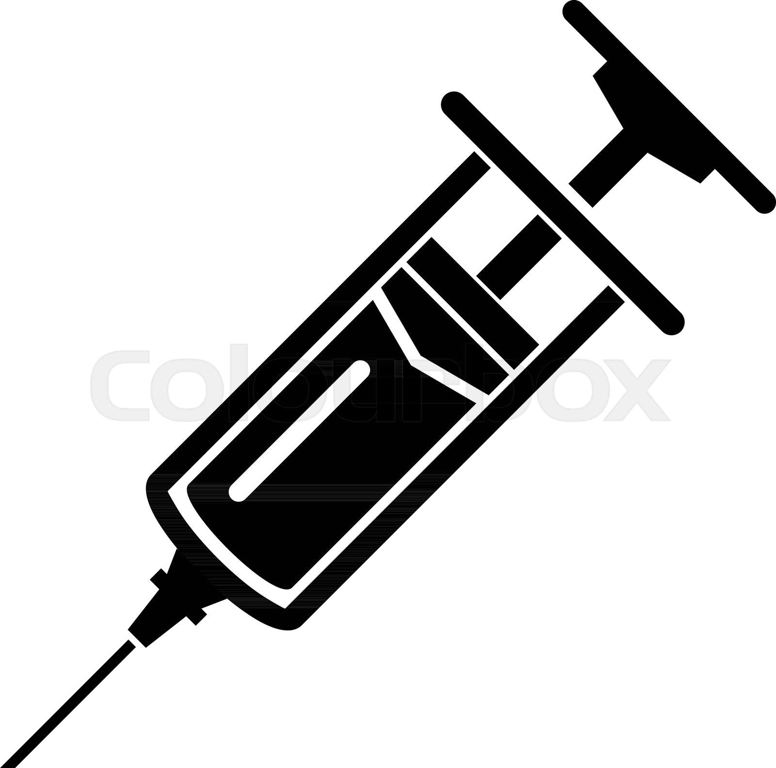 Injector icon, simple style | Stock vector | Colourbox