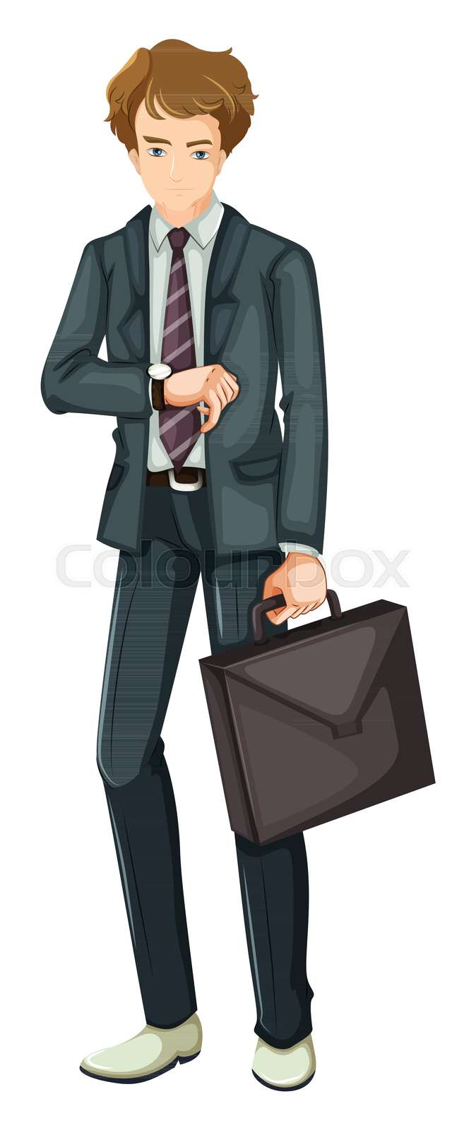 A Business Man | Stock vector | Colourbox