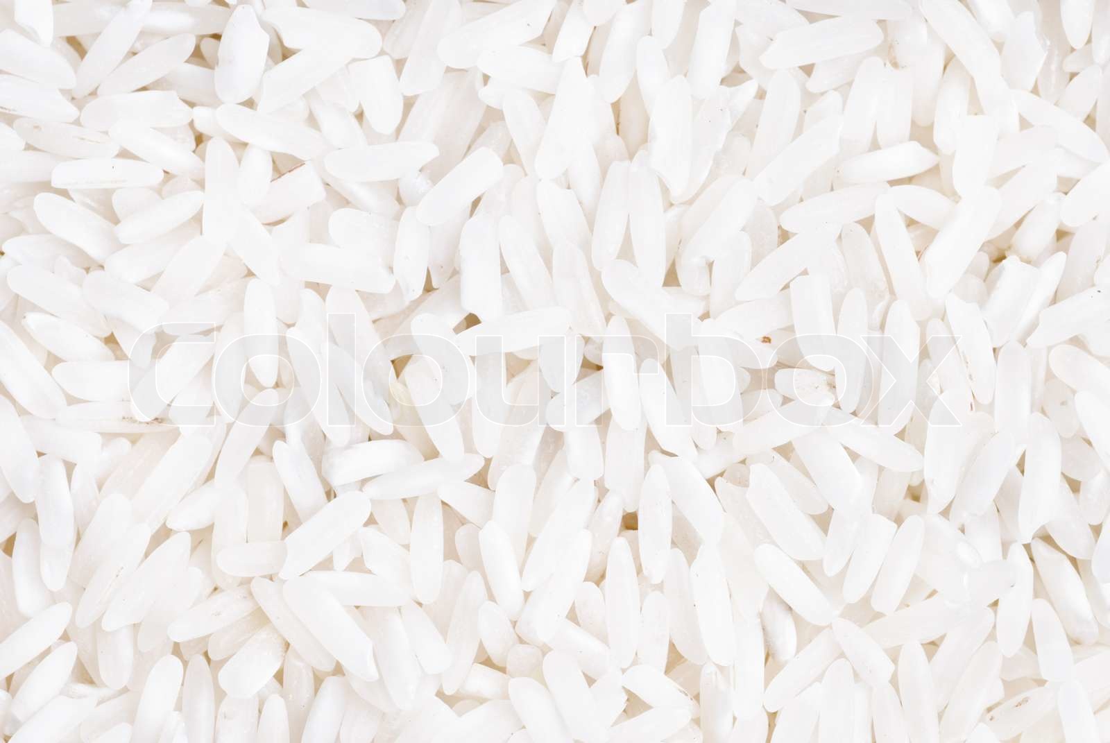 Nahaufnahme von weißen Reis Getreide Lebensmittel als | Stock Bild ...