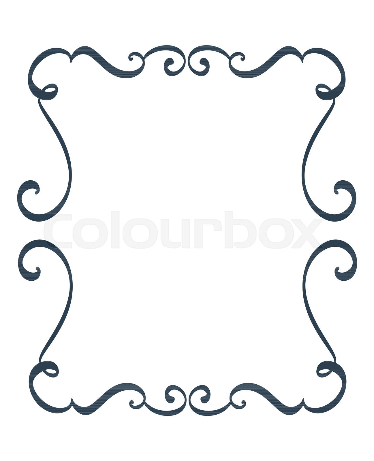 Rectangle Fancy Frame