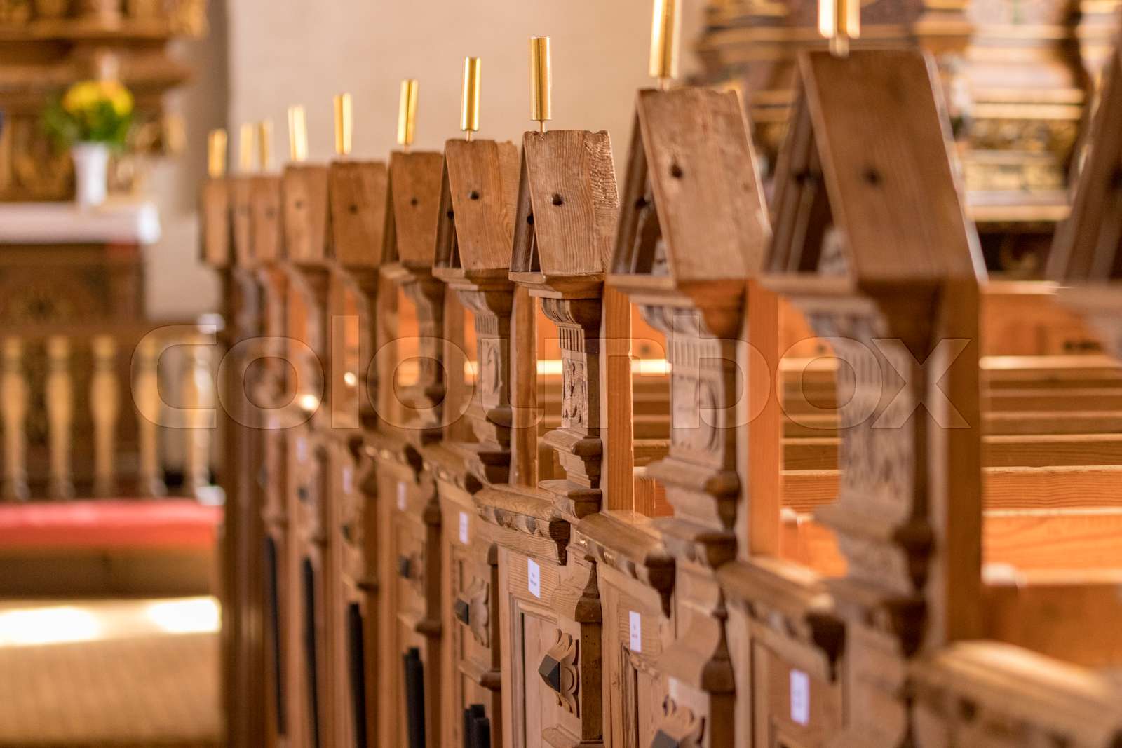 kirke inventar | Stock foto | Colourbox