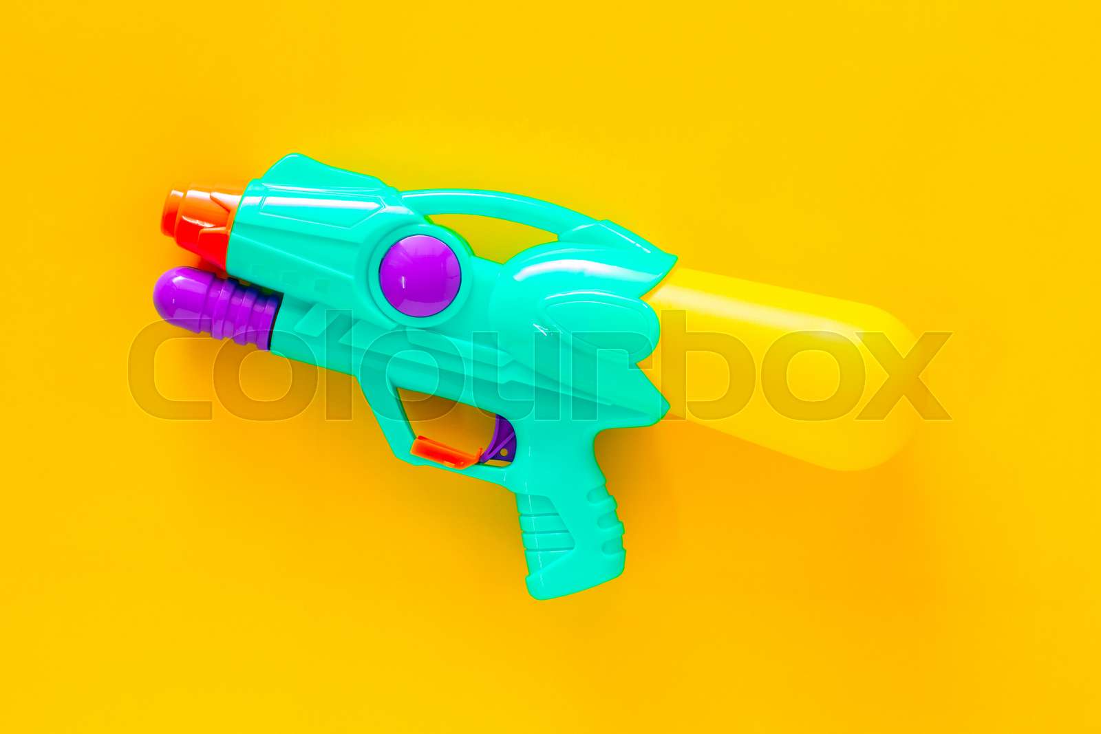 Plastic water gun | Stock image | Colourbox