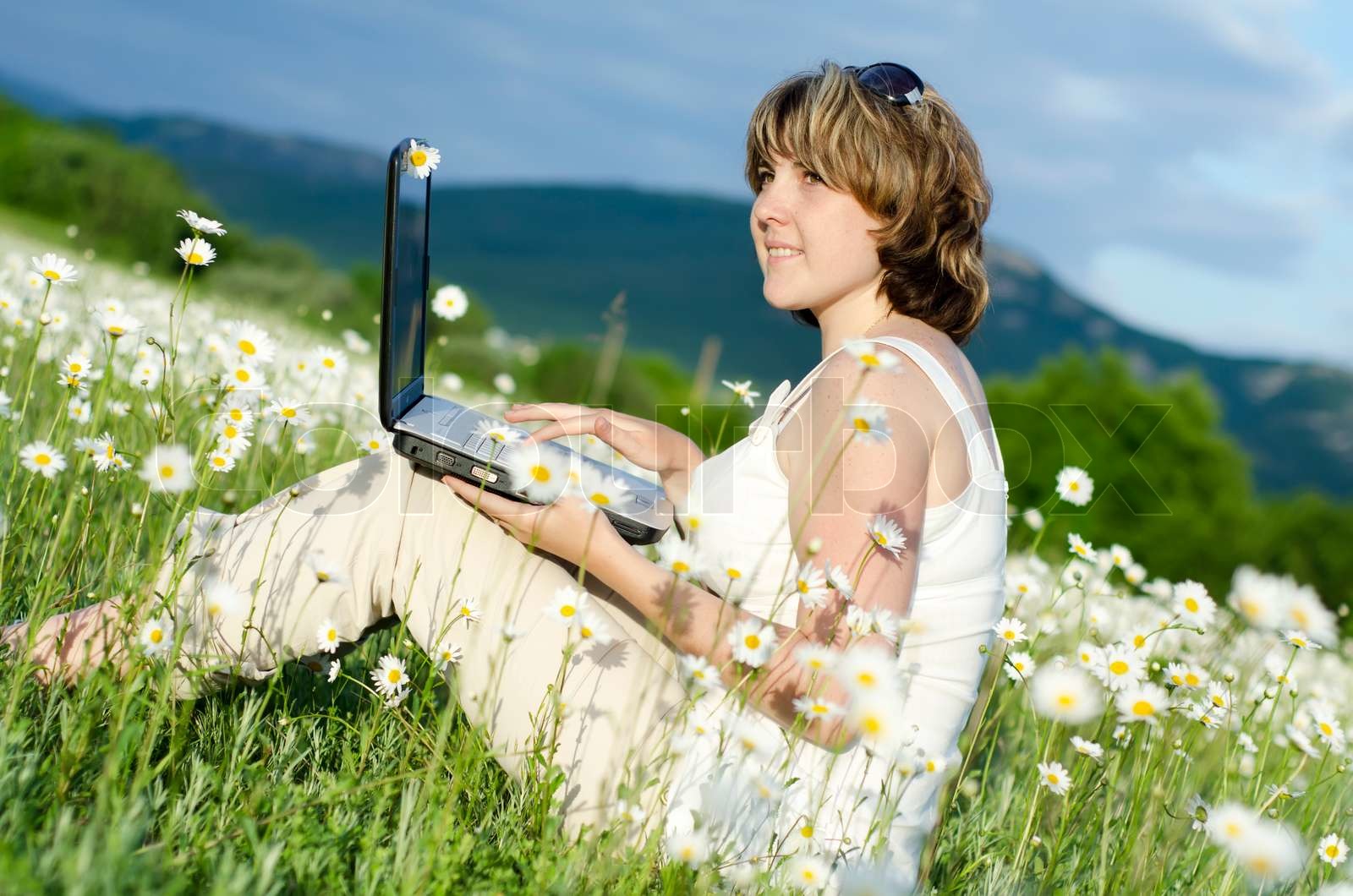 beautiful, job, smile | Stock image | Colourbox