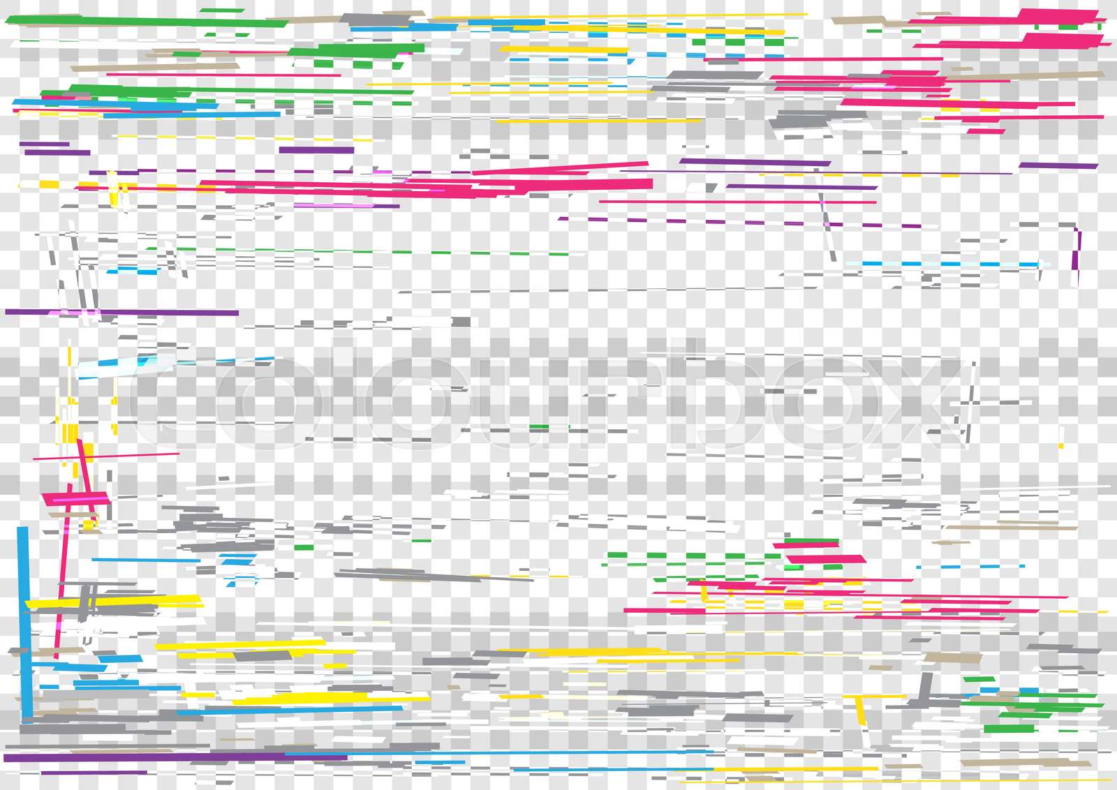 glitch, hacker, baggrund | Stock vektor | Colourbox