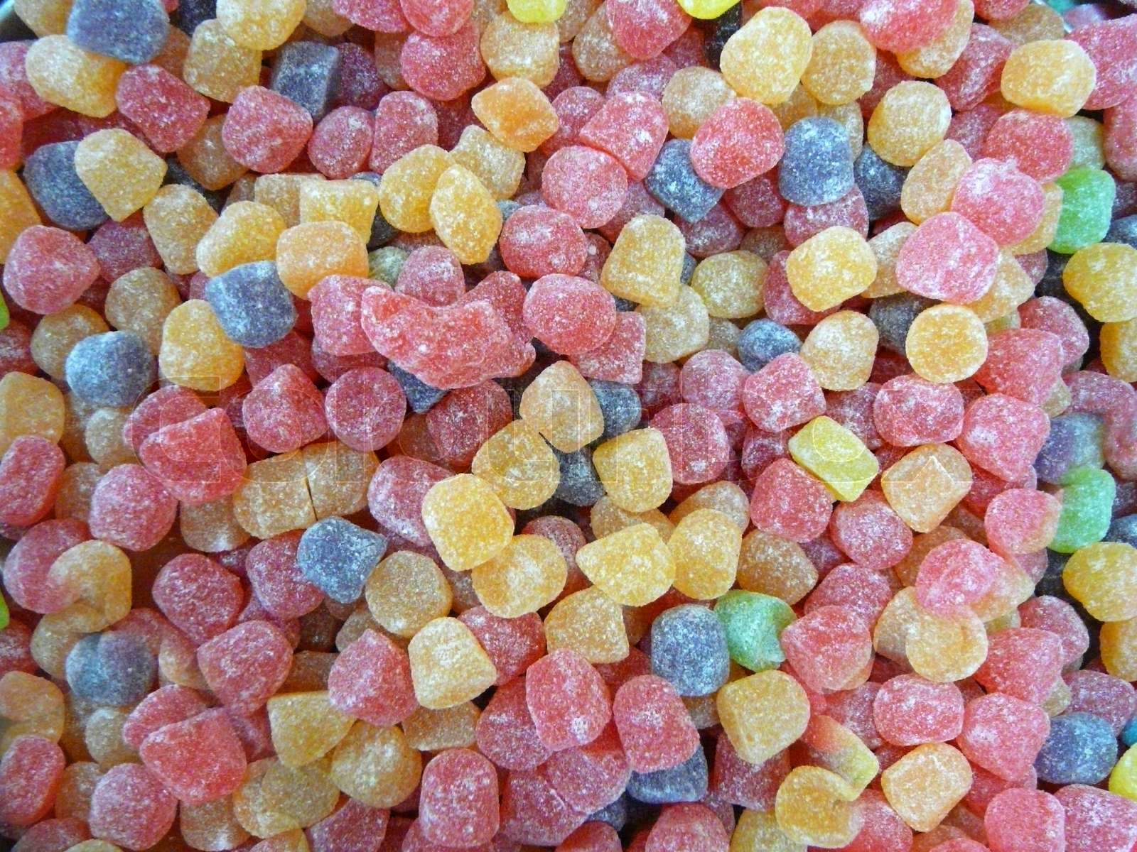 sød serie : baggrund af manifold kandis | Stock foto | Colourbox