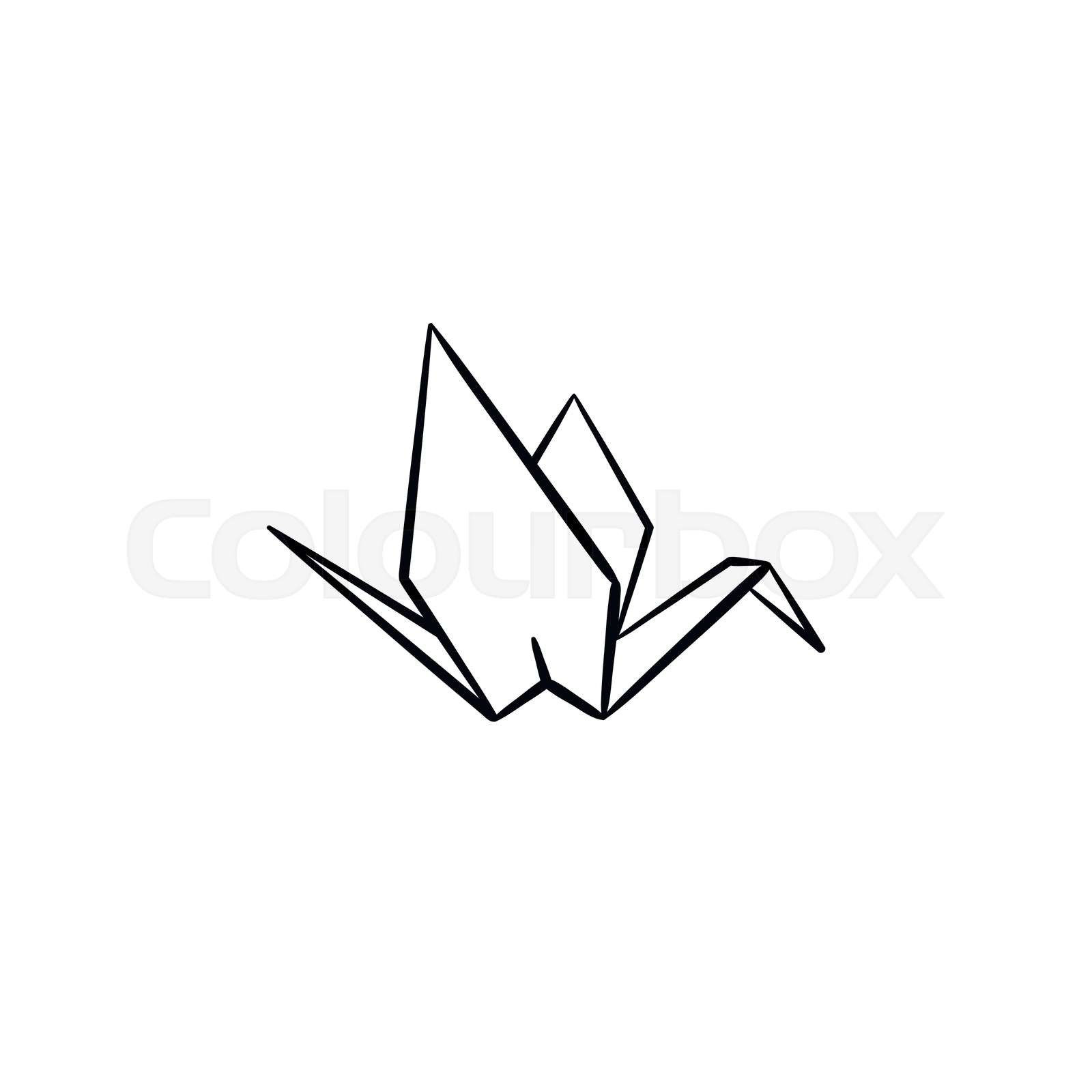 Origami Crane Logo