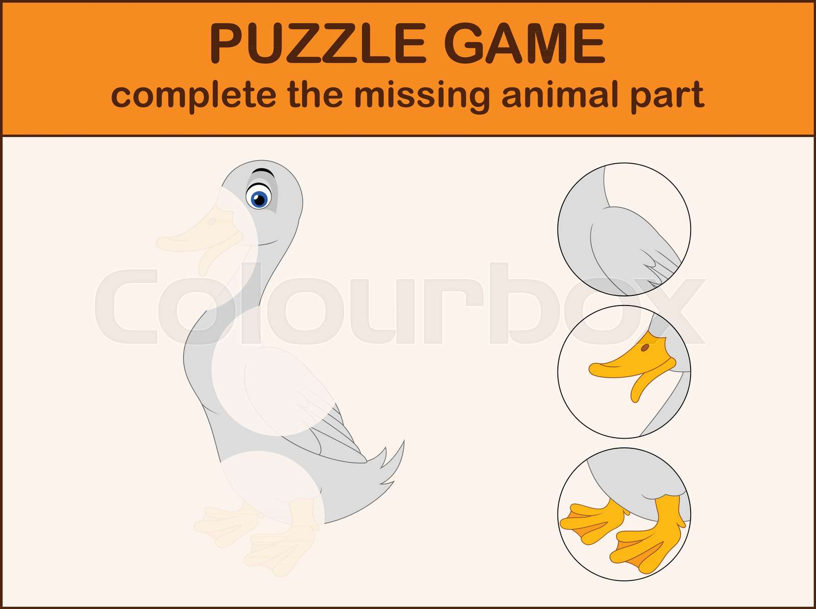 Complete the puzzle and find the missing parts of the picture | Stock ...