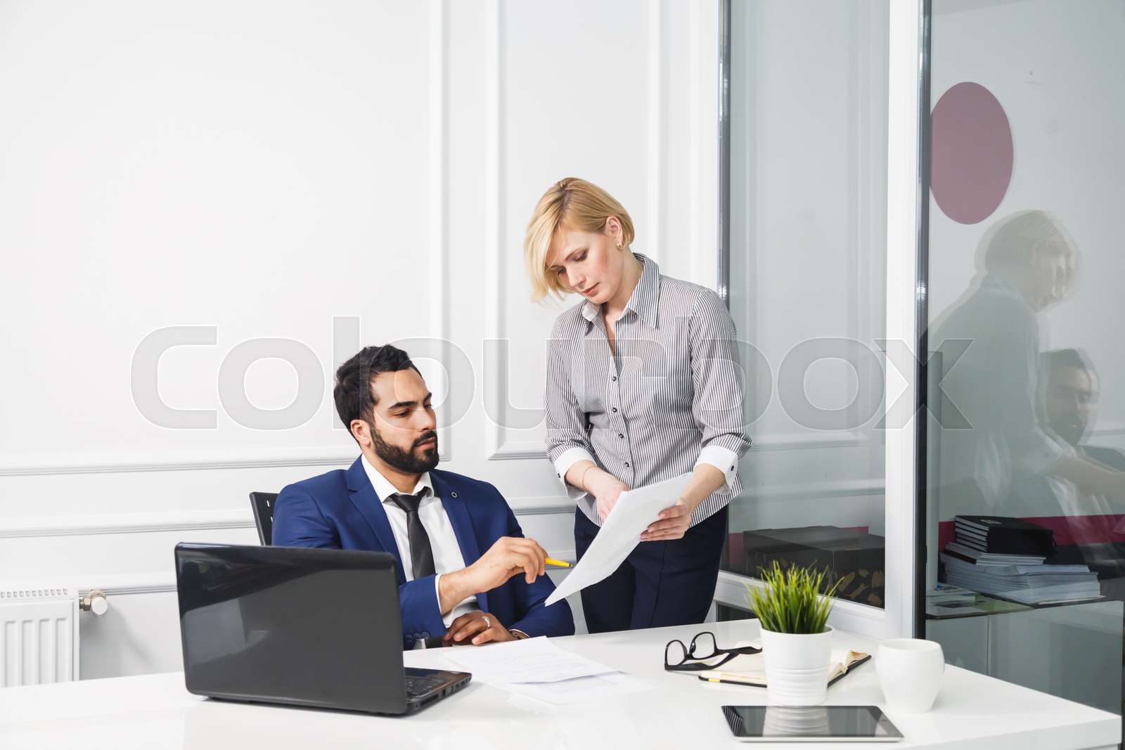 In the Boss Office | Stock image | Colourbox