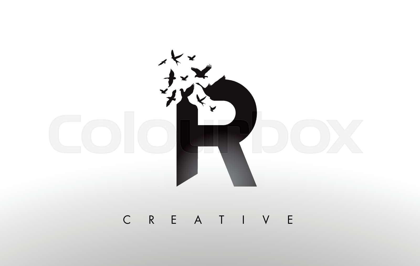 r, business, symbol | Stock-Vektor | Colourbox