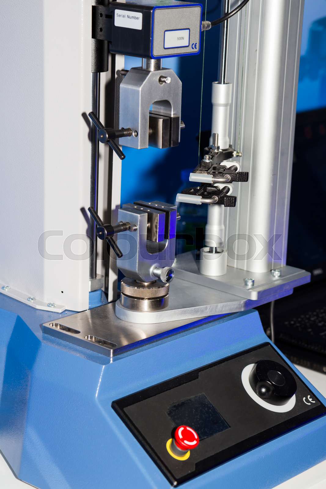 Tensile / Compressive testing machine i | Stock image | Colourbox