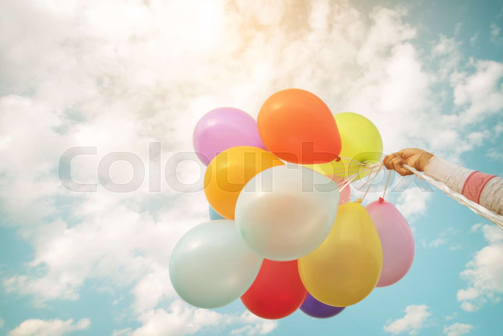 hand balloon | Stock image | Colourbox