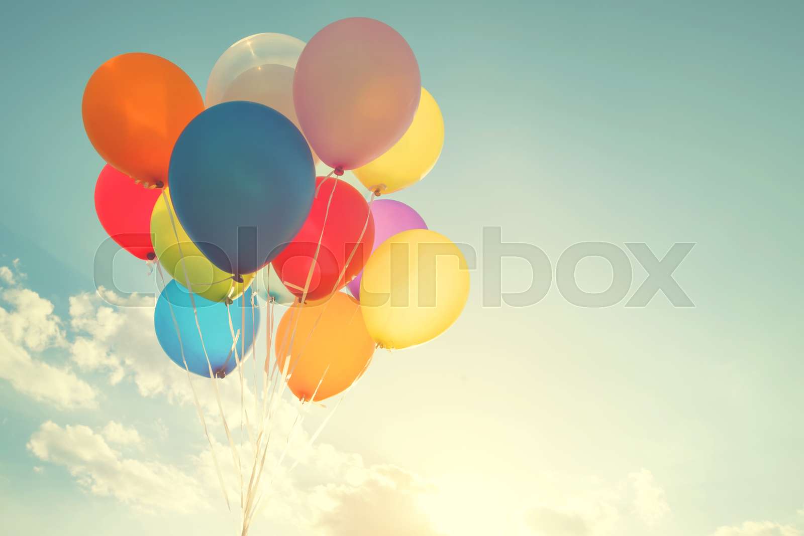 vintage balloon | Stock image | Colourbox