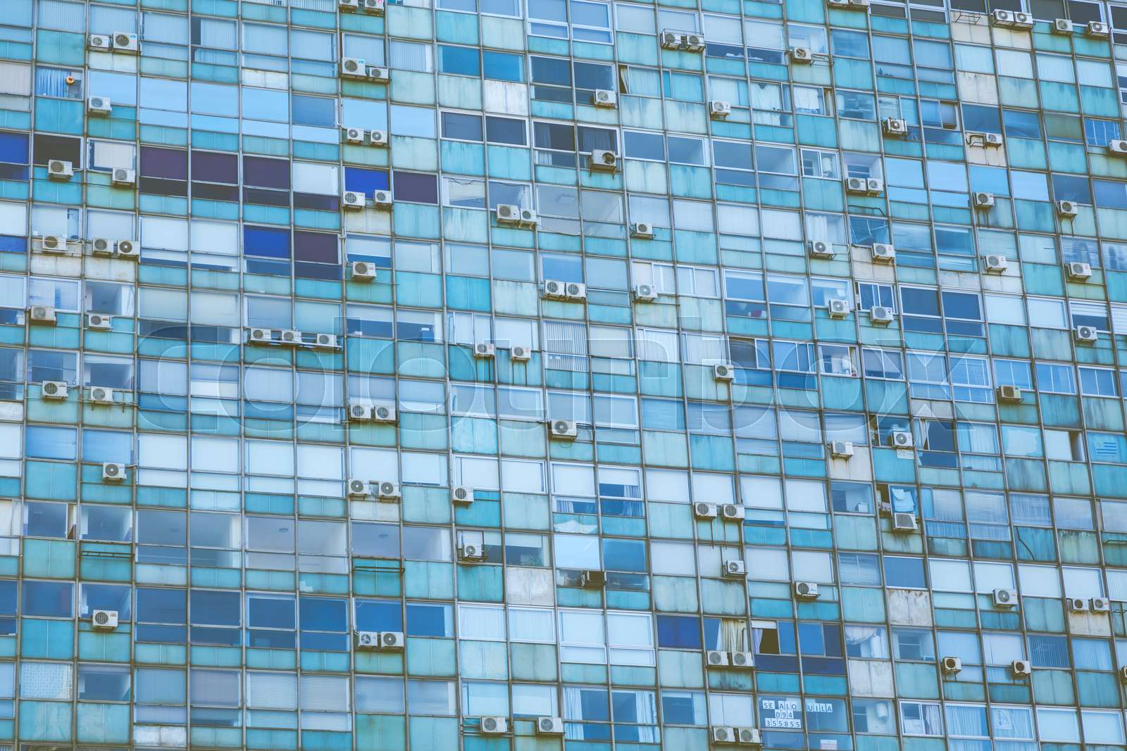 Architecture and construction of the new high-rise glass building ...