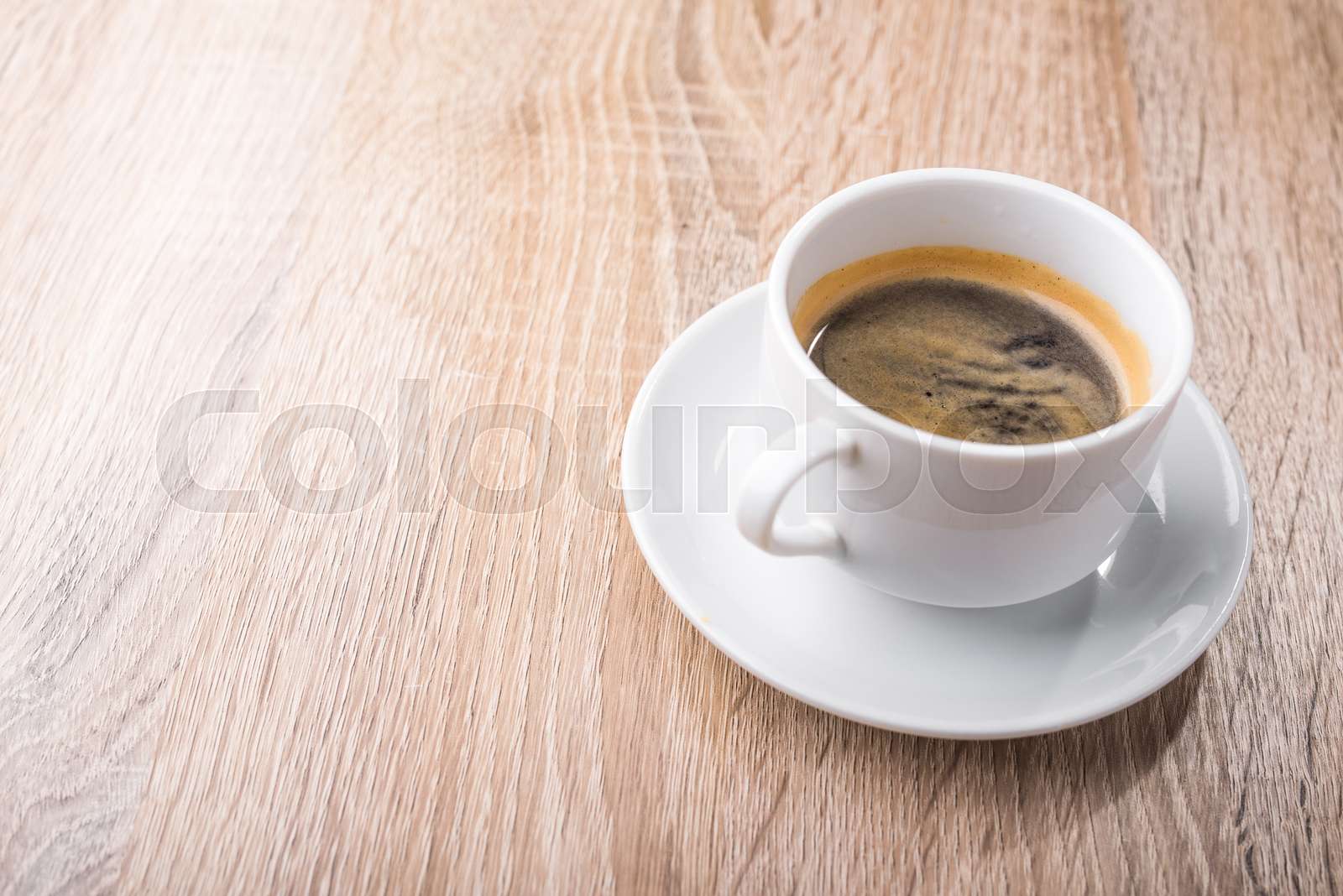White coffee cup | Stock image | Colourbox