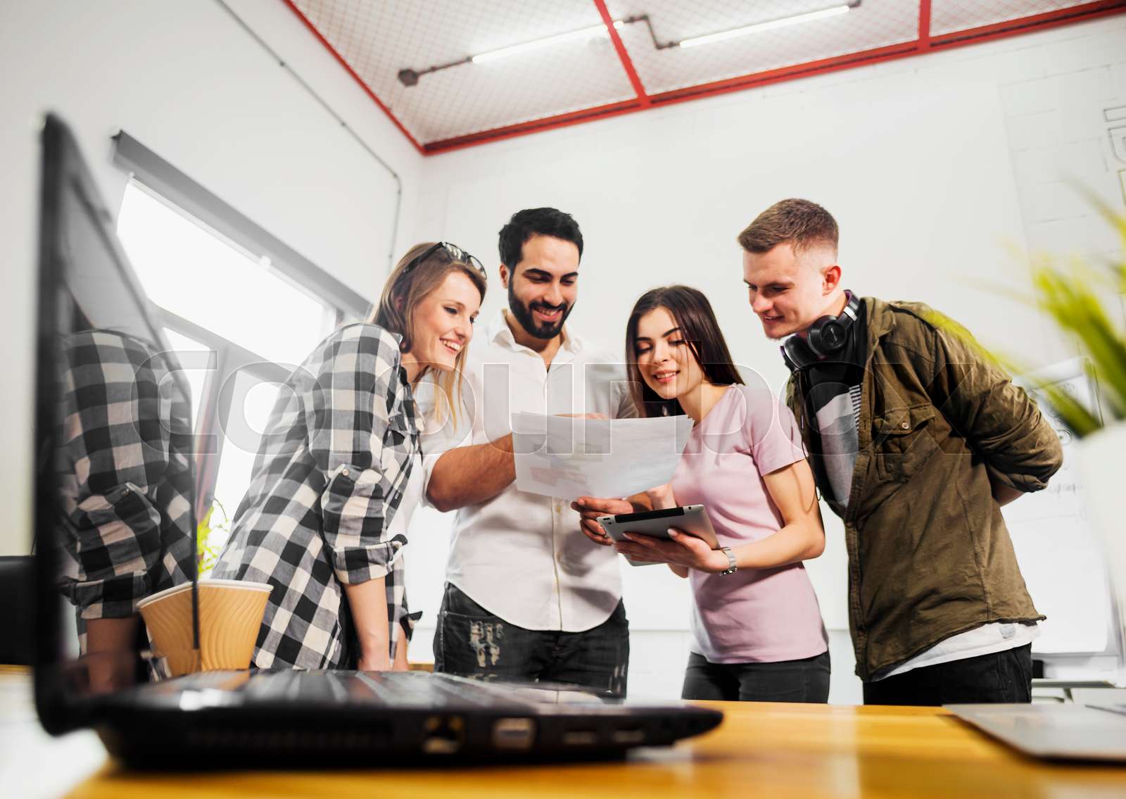 Office Team in Work | Stock image | Colourbox