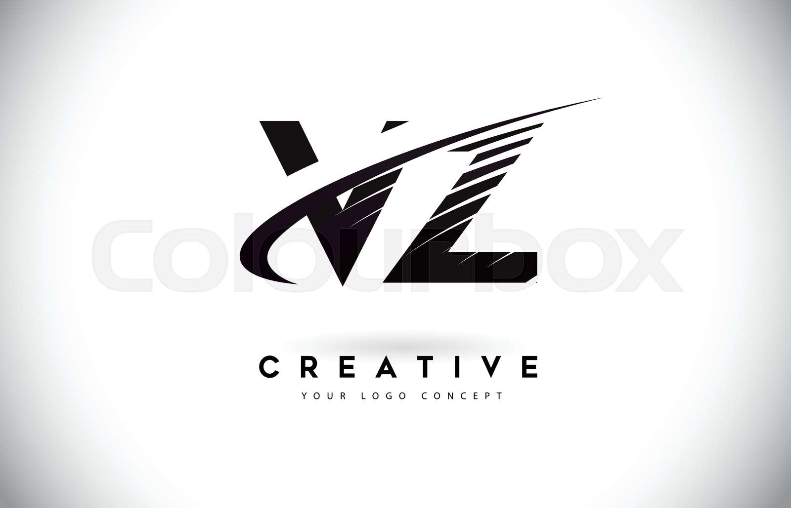 vz, kreativ, icon | Stock-Vektor | Colourbox