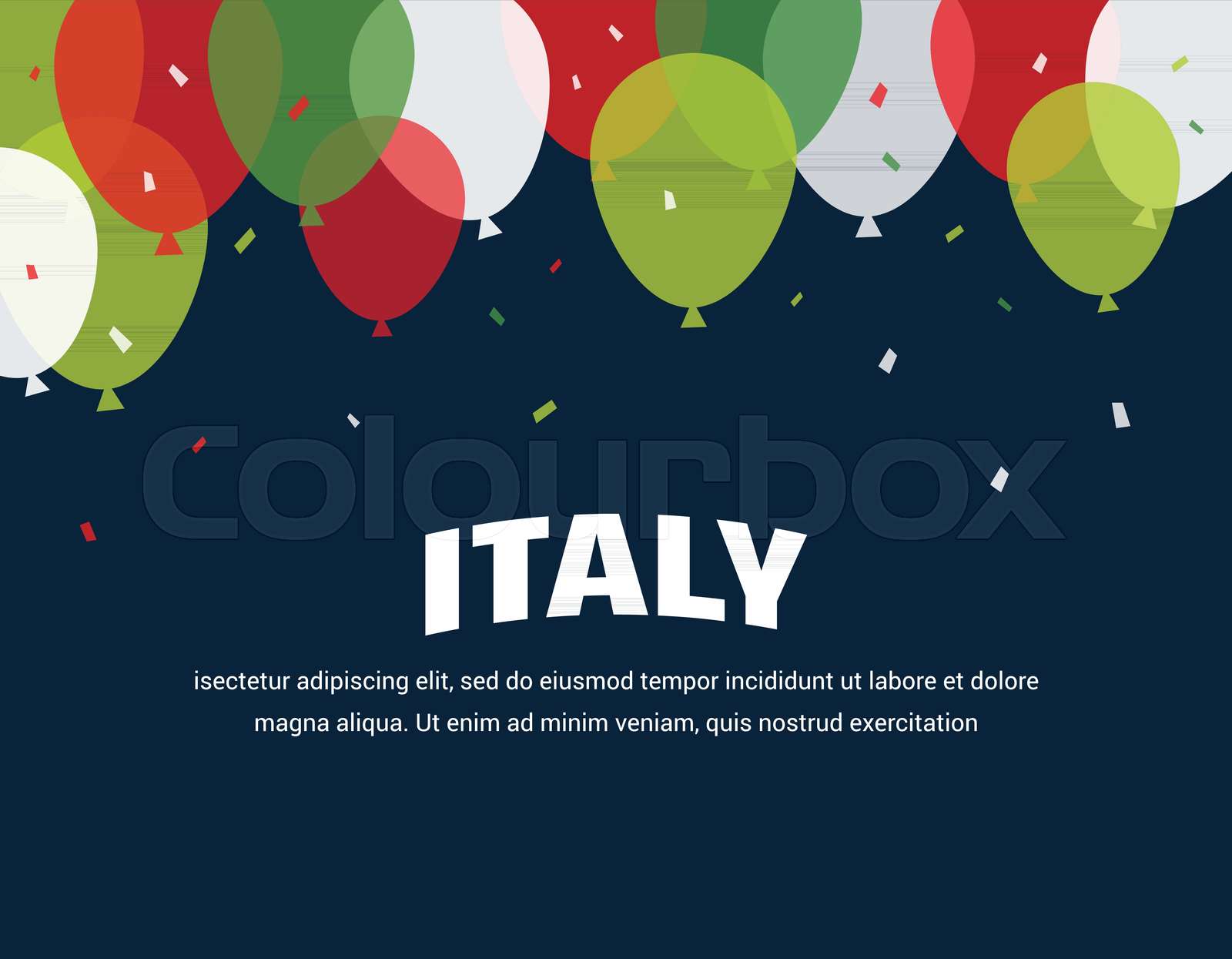 Italian independence day celebration. Second of June. Italian Republic ...