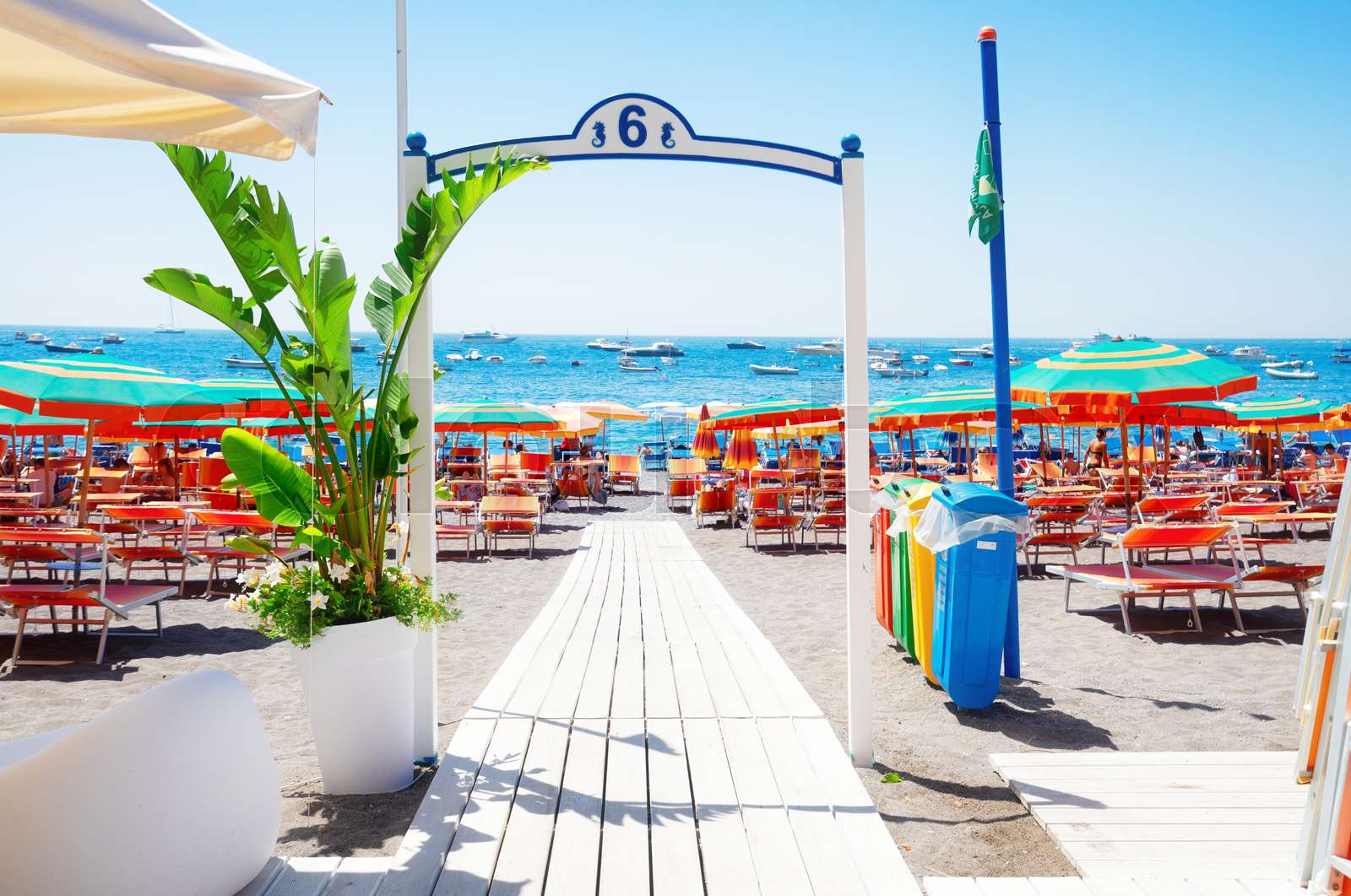 Positano resort, Italy | Stock image | Colourbox