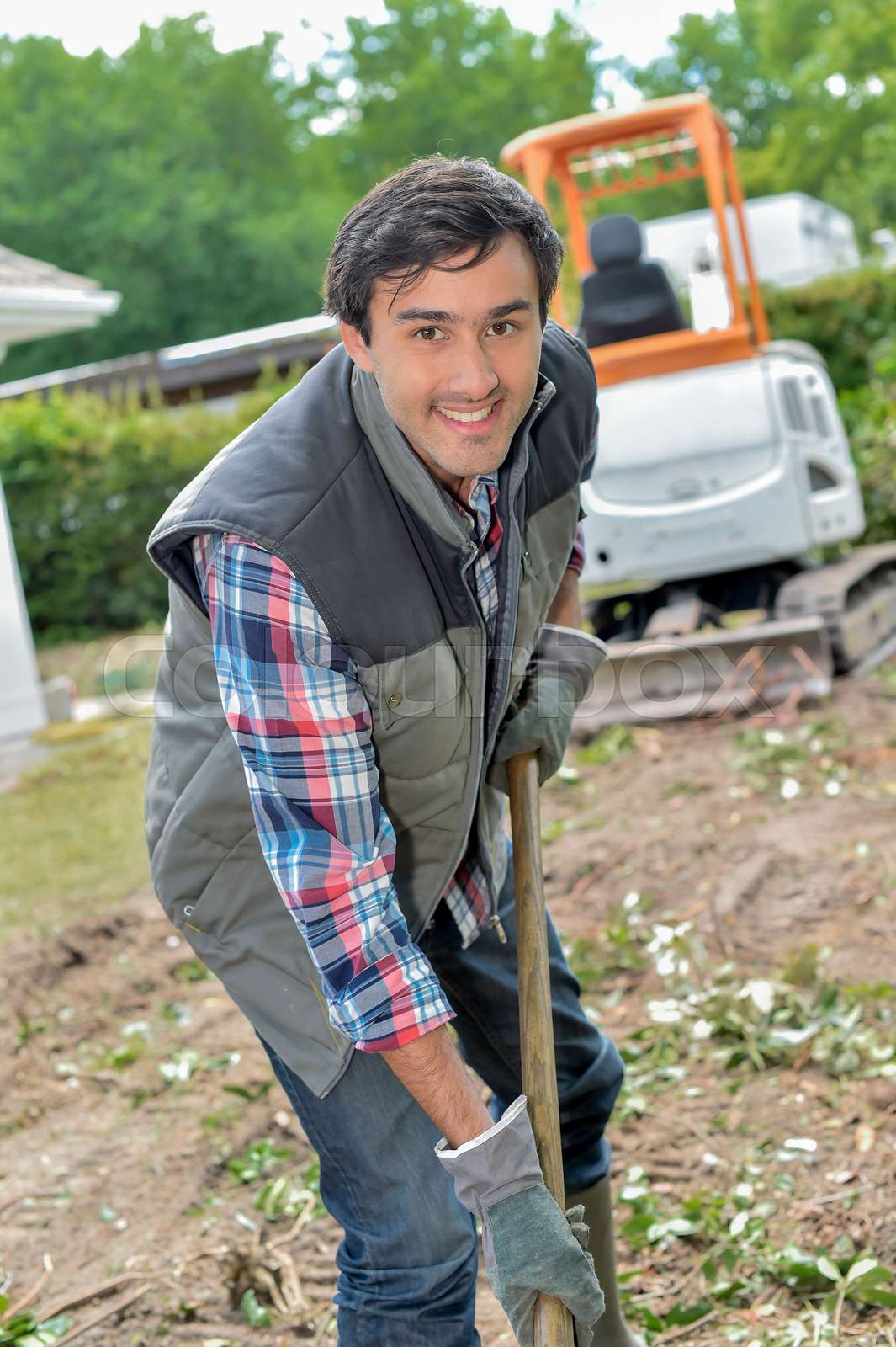 gardener at work | Stock image | Colourbox