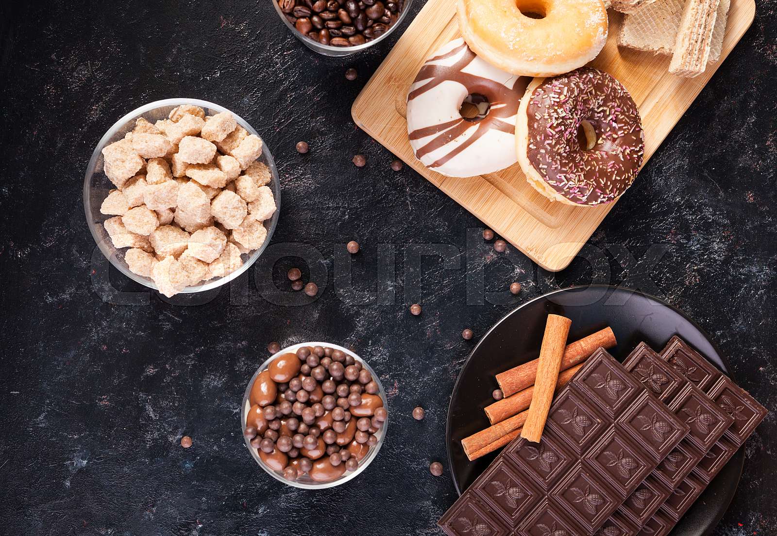 Different types of deserts | Stock image | Colourbox